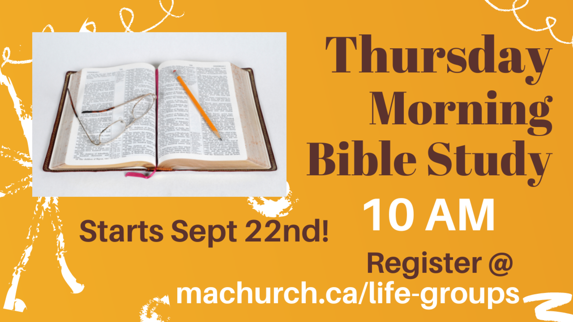 Thursday Morning Bible Study