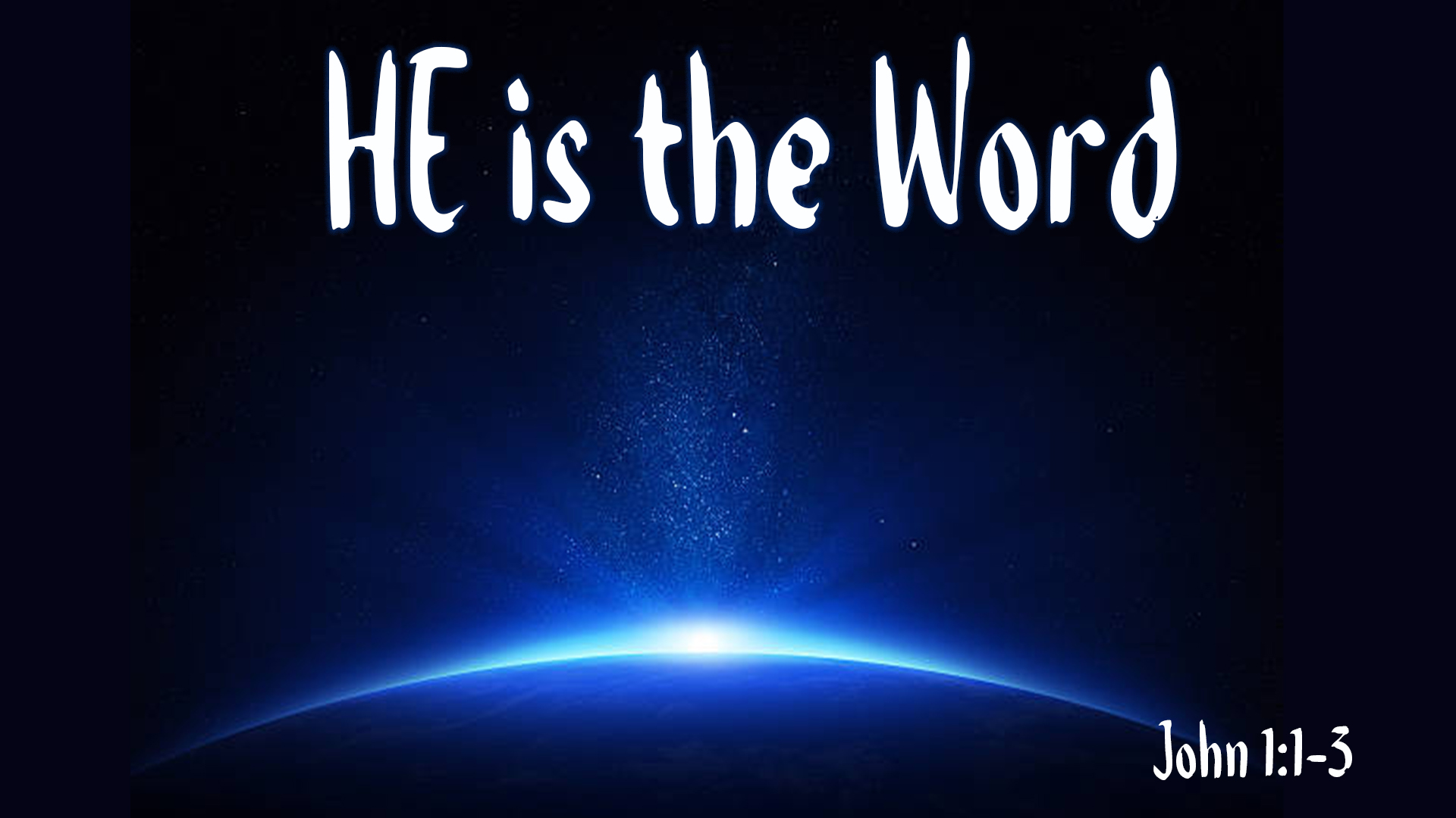 He is the Word