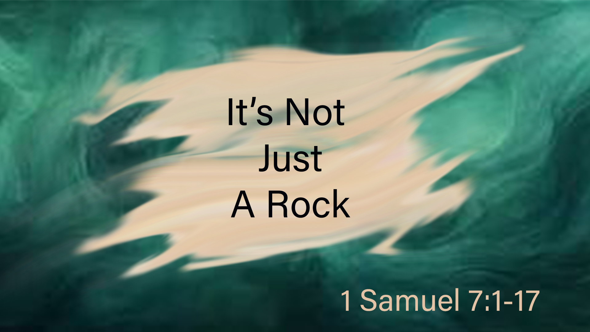 "It's Not Just a Rock"