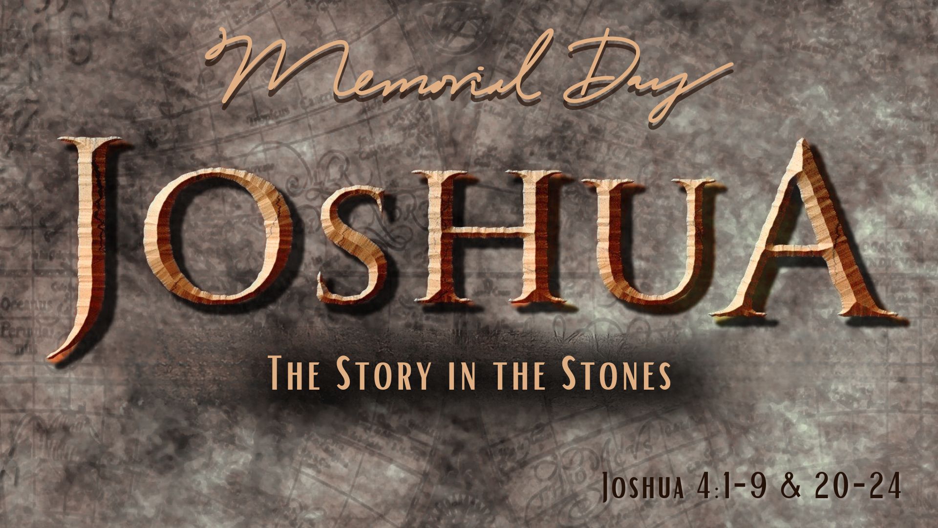 Joshua: The Story in the Stones