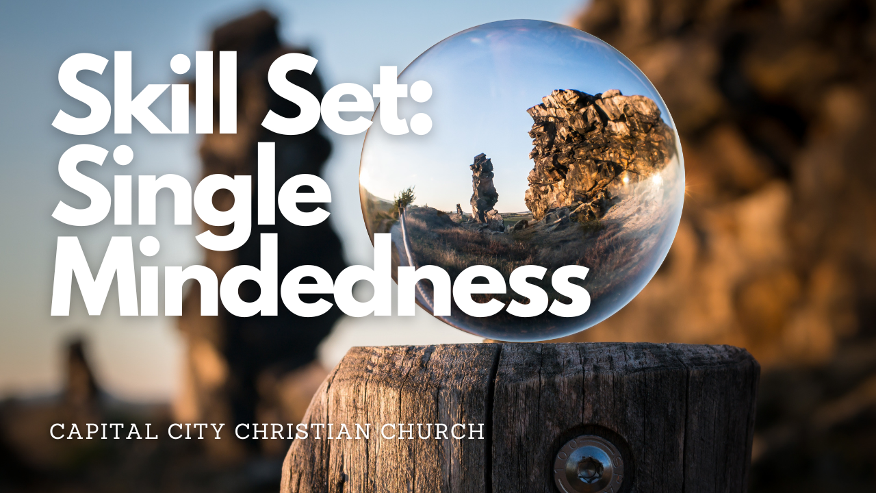 Skill Set: Single Mindedness
