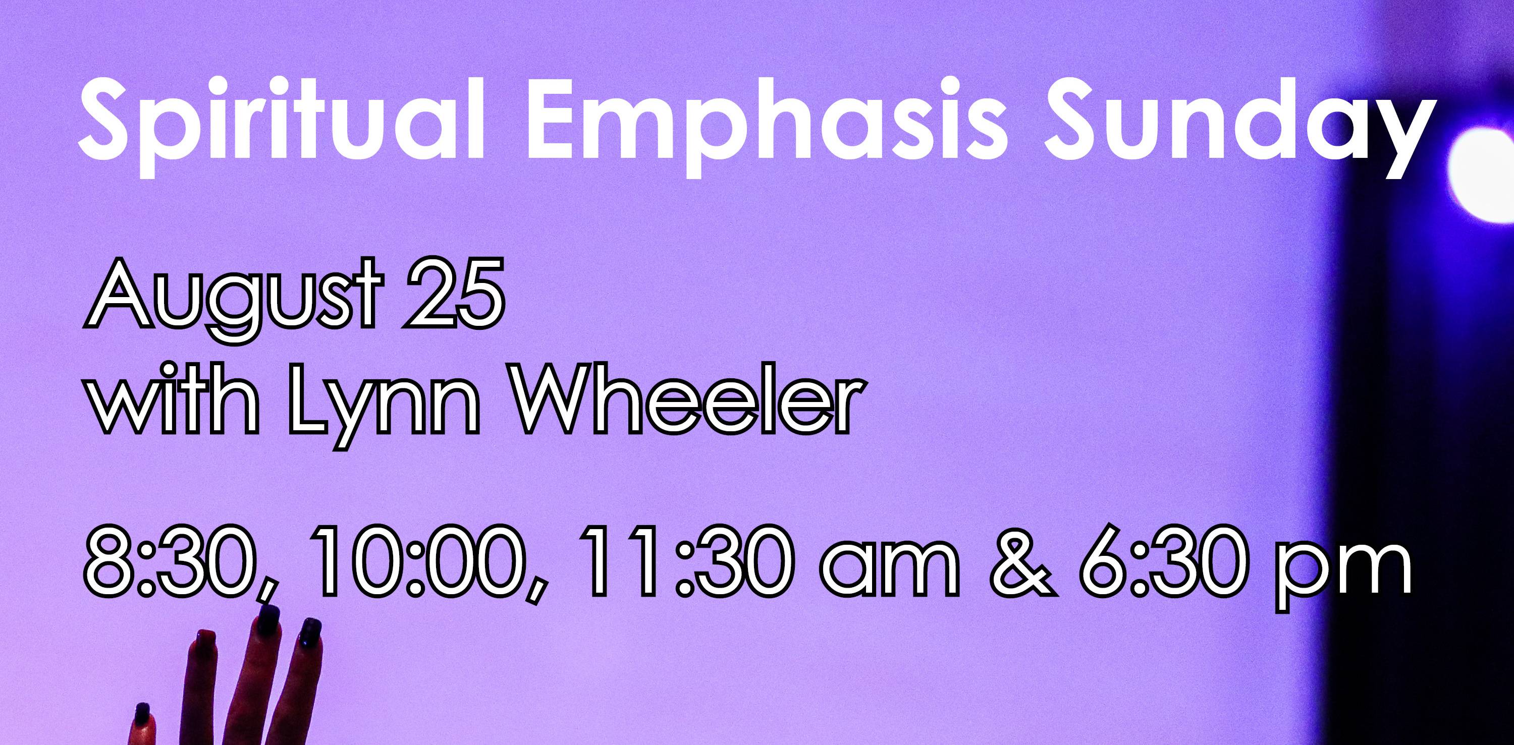 Spiritual Emphasis- Morningside Assembly