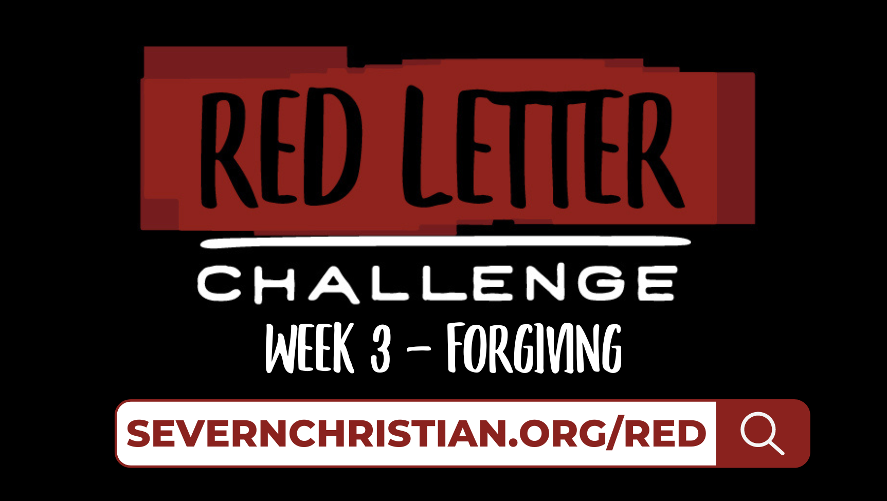 Red Letter Challenge - Forgiving