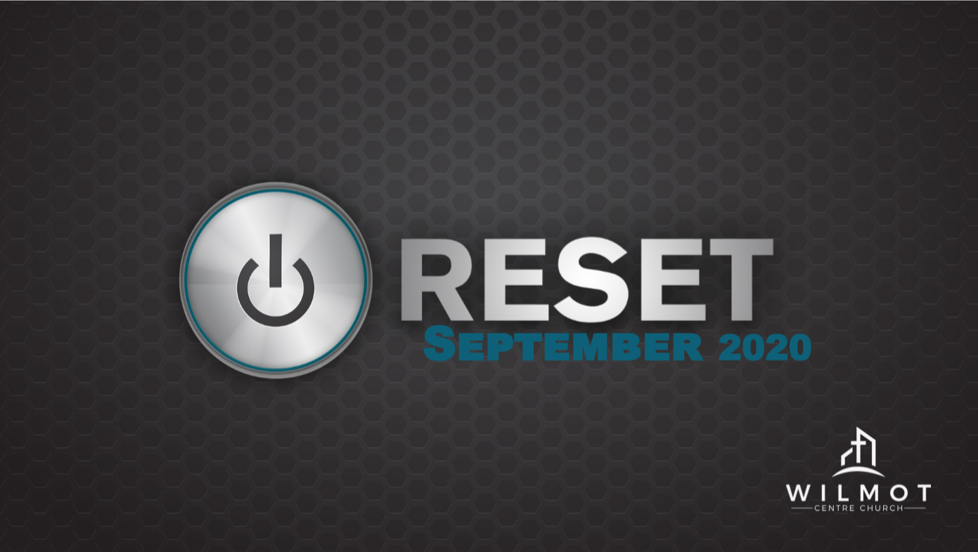 Reset - Week 1 - Back to Prayer