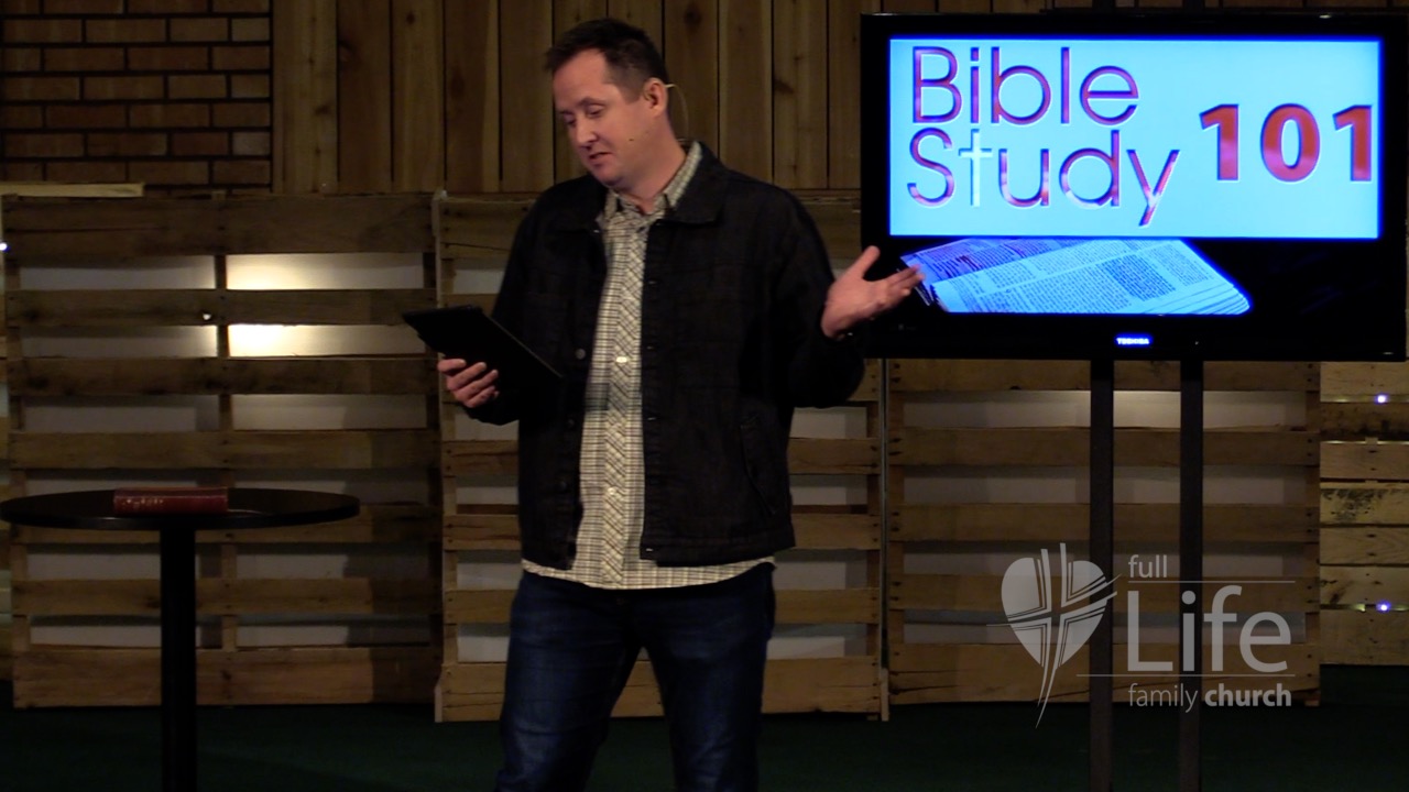 Bible Study 101 #4