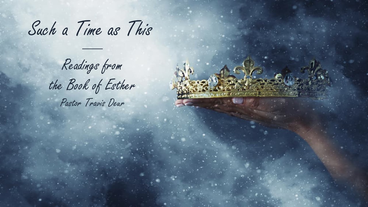 "Such a Time as This"