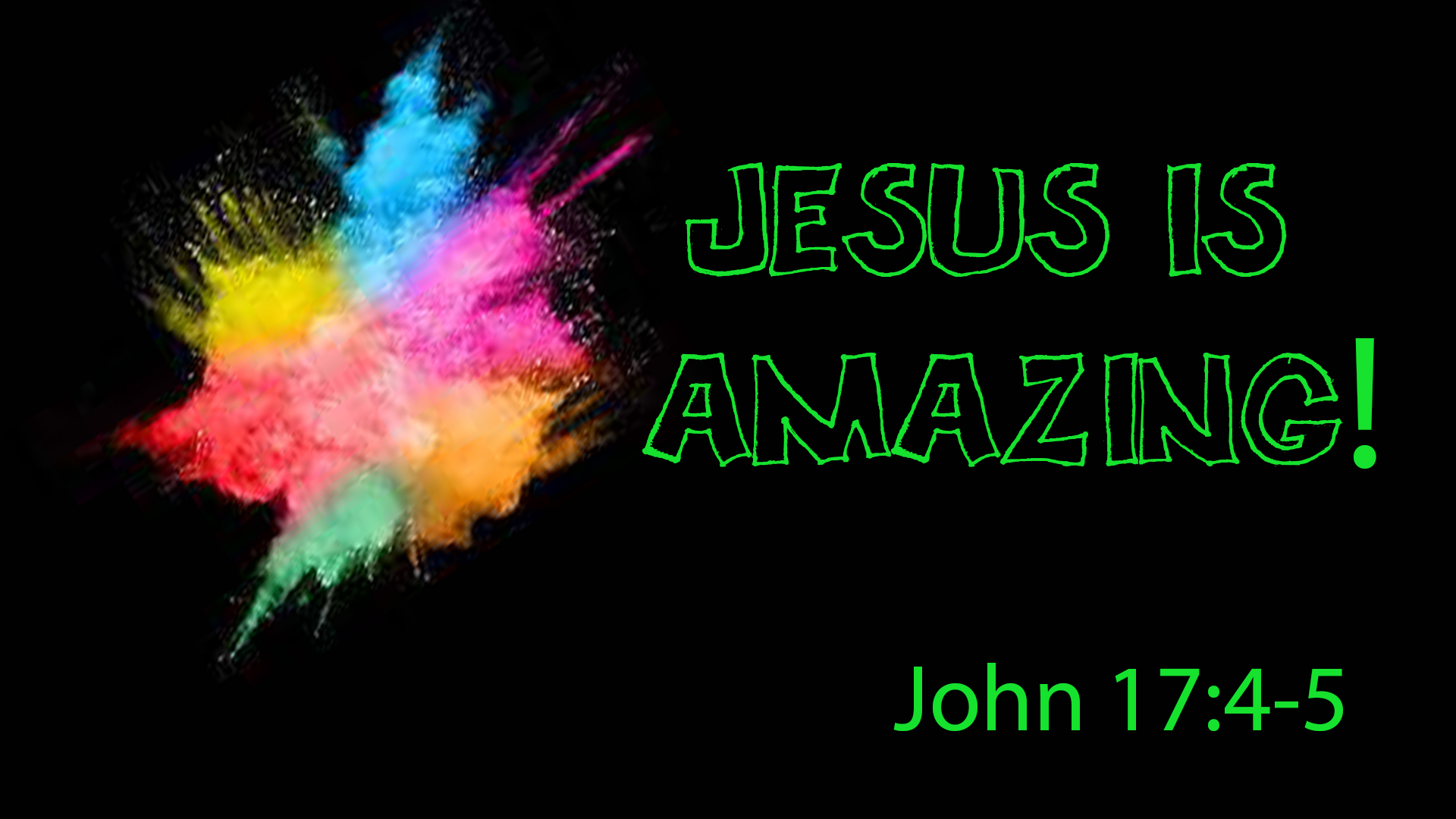 Jesus is Amazing