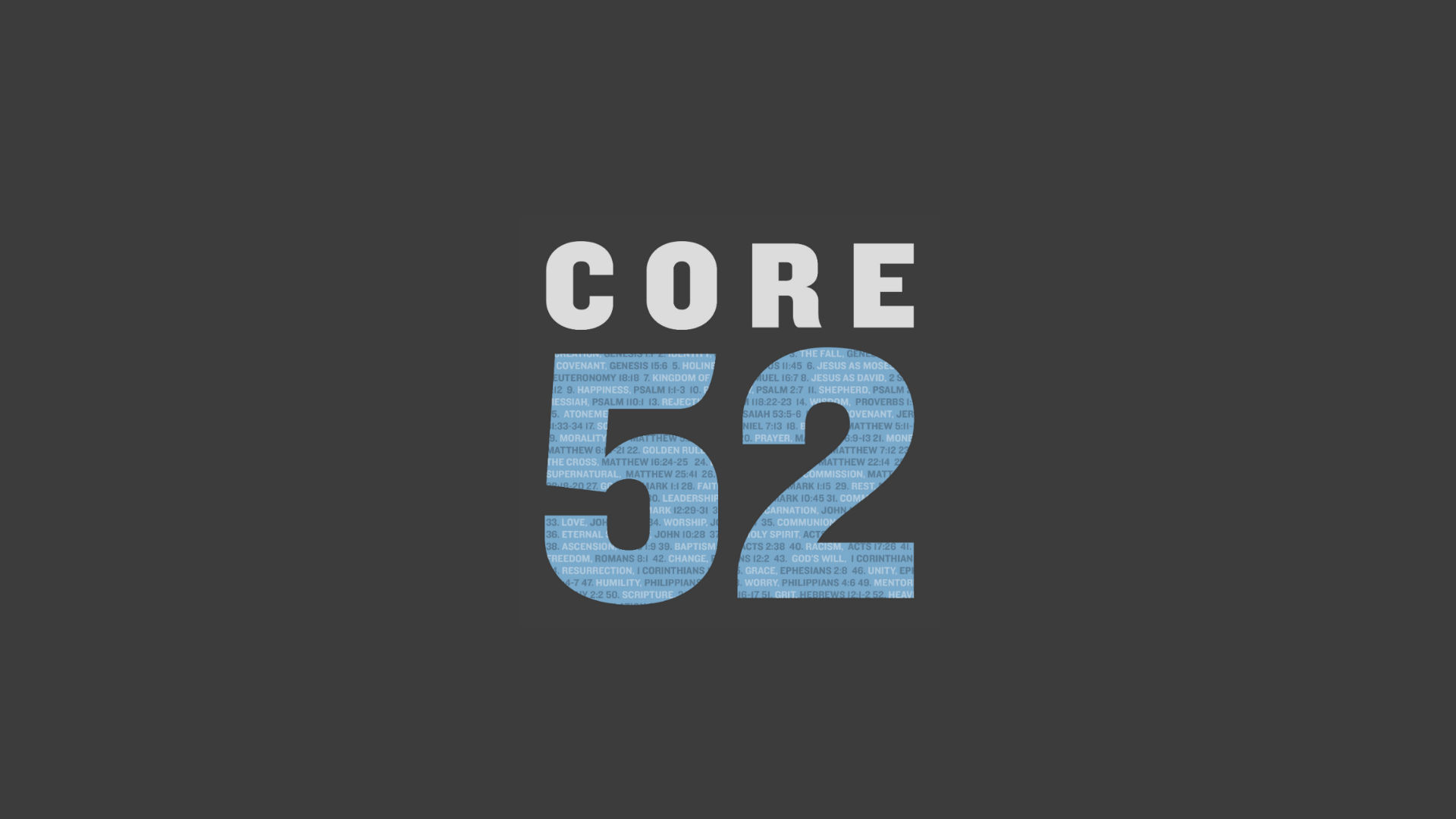 CORE 52 Sermons