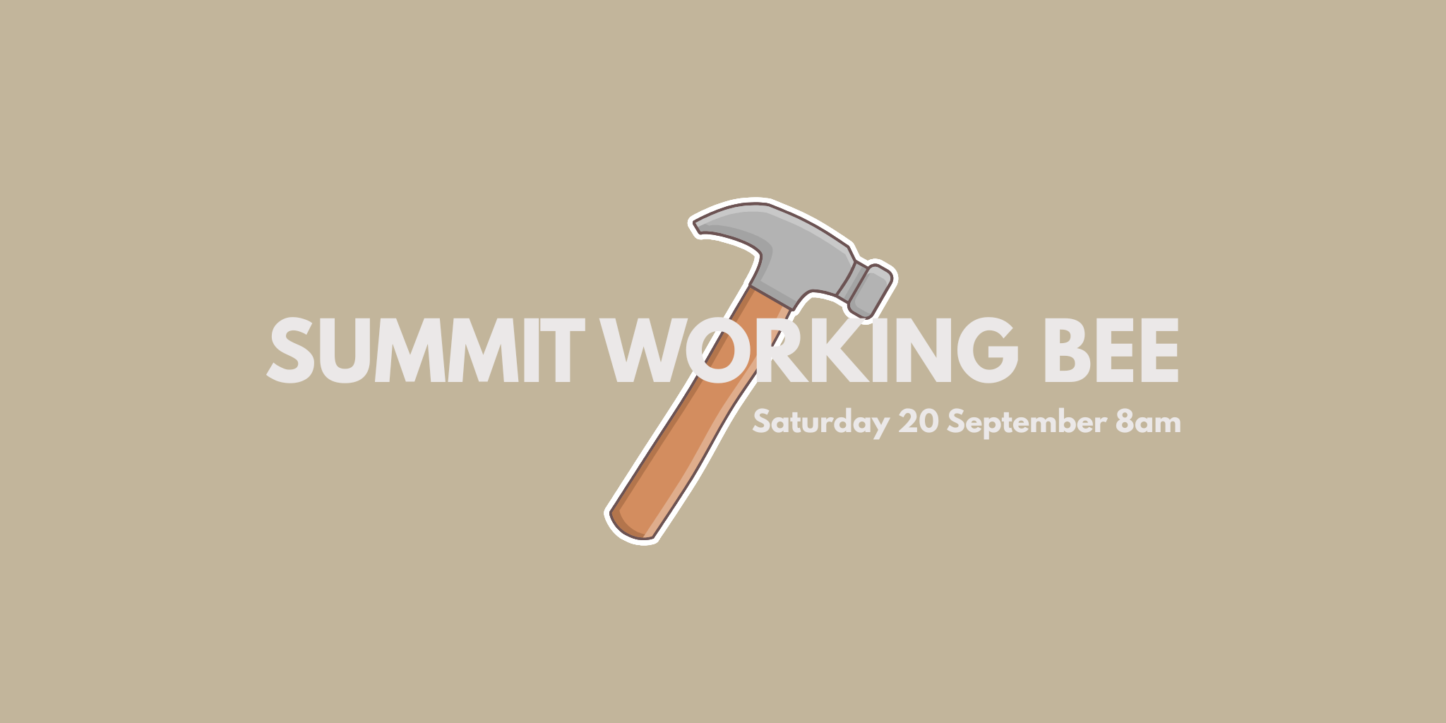 SUMMIT WORKING BEE