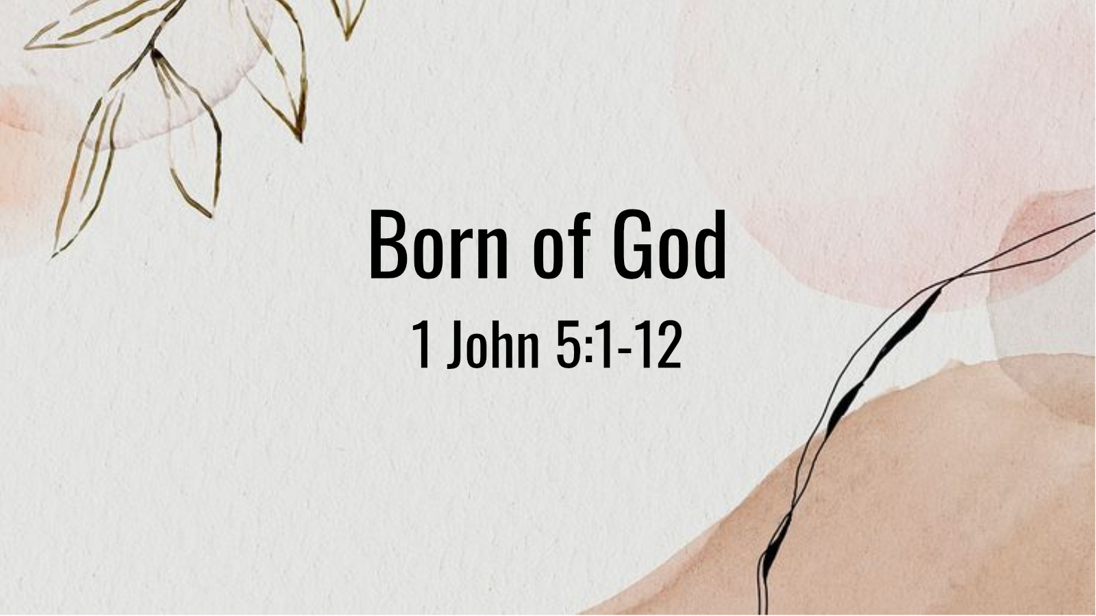 Born of God