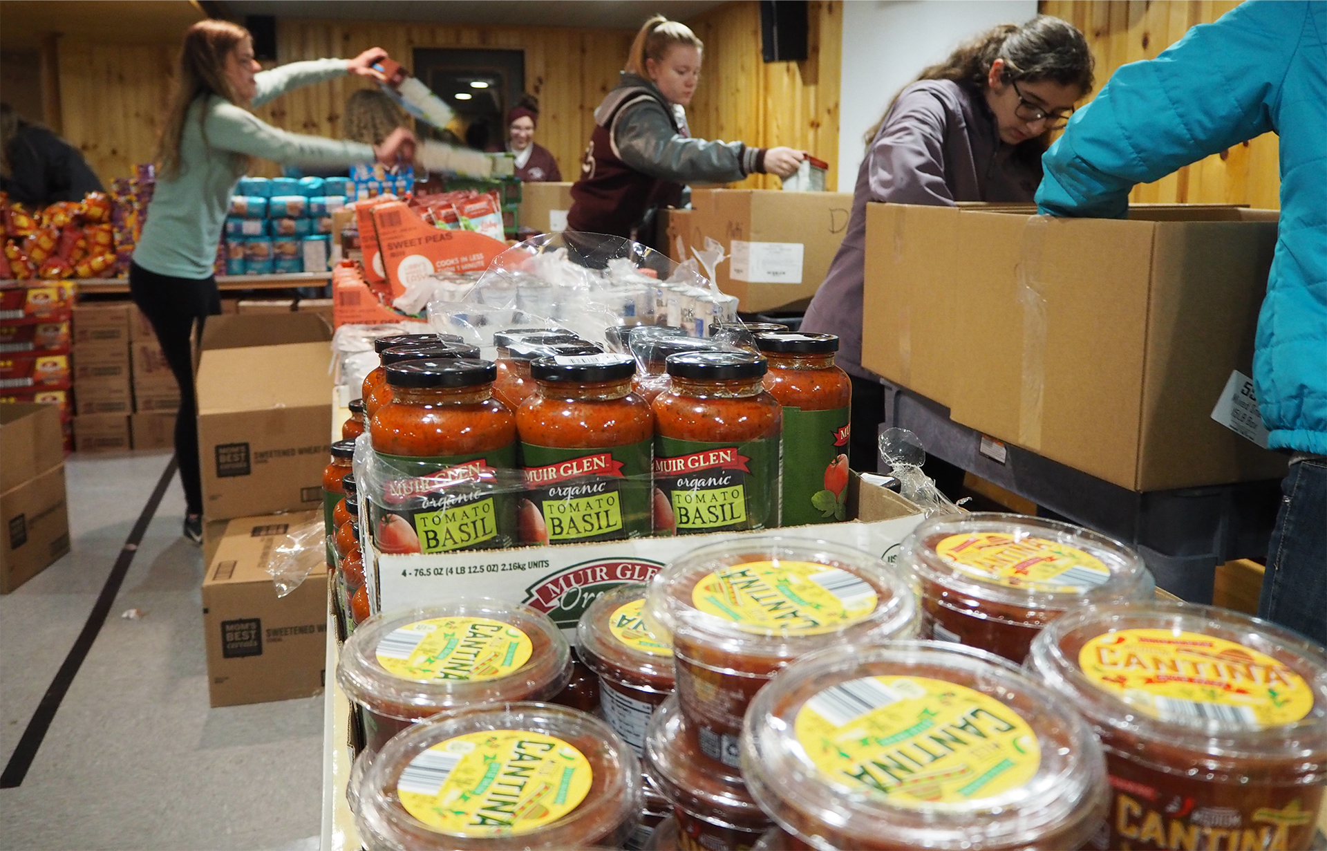 Helping Hands Monthly Food Pantry