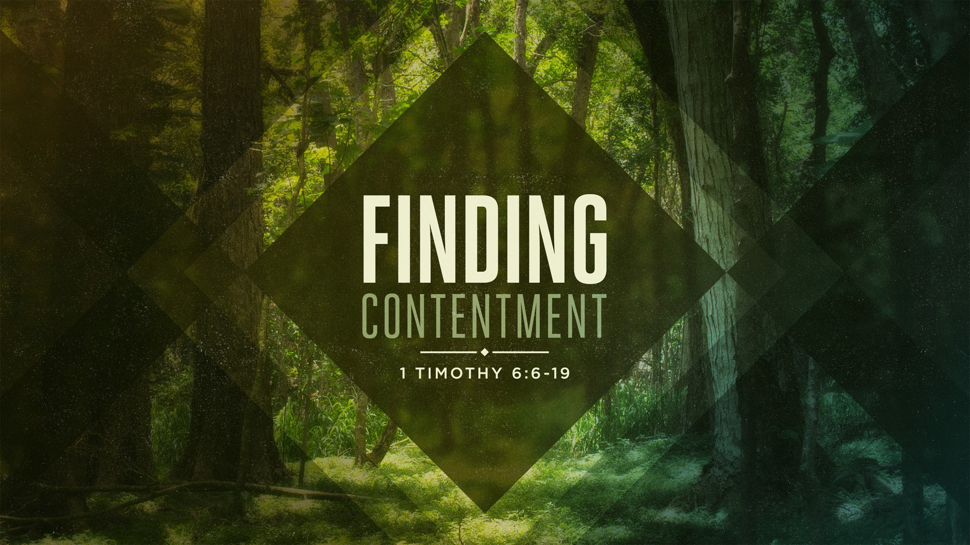Finding Contentment| 1 Timothy 6:6-19