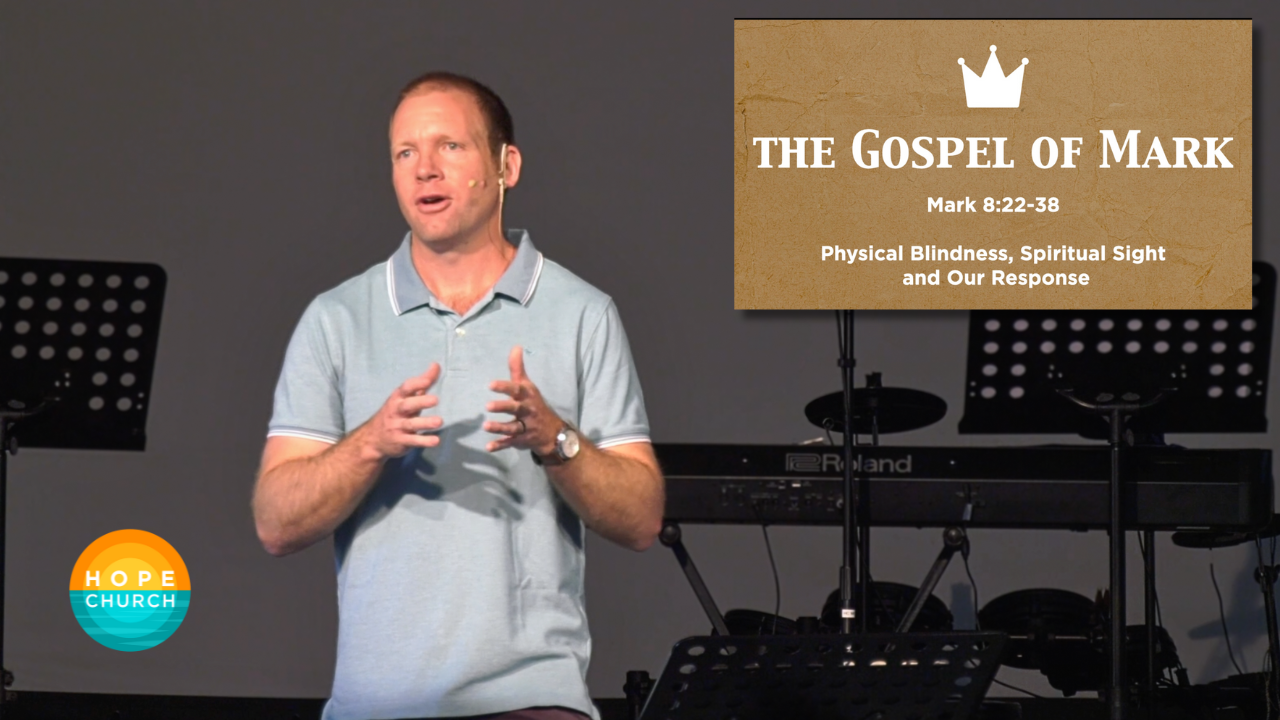 Physical Blindness, Spiritual Sight and Our Response