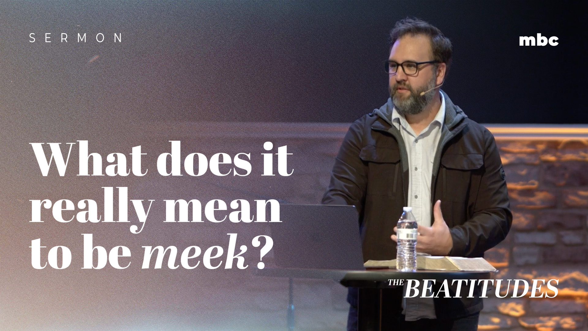 What Does It Really Mean to Be Meek?