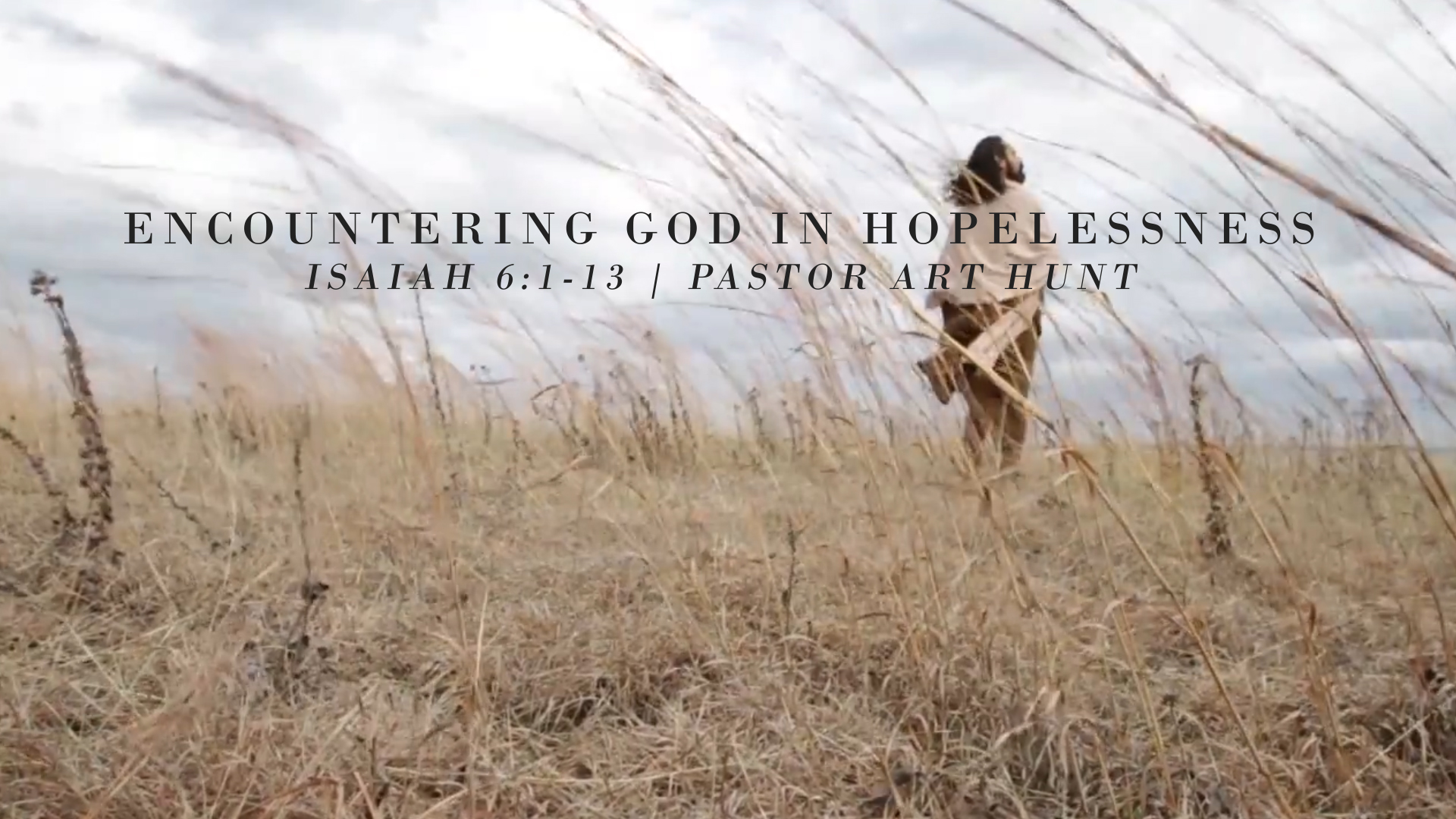 Encountering God in Hopelessness