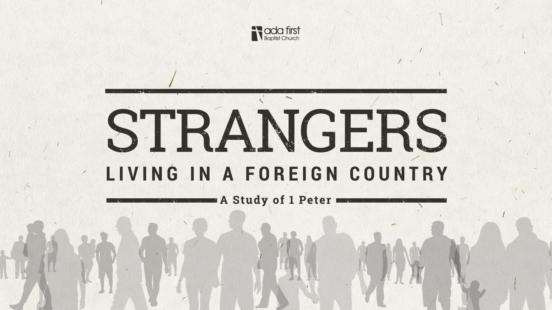 Strangers Living in a Foreign Land