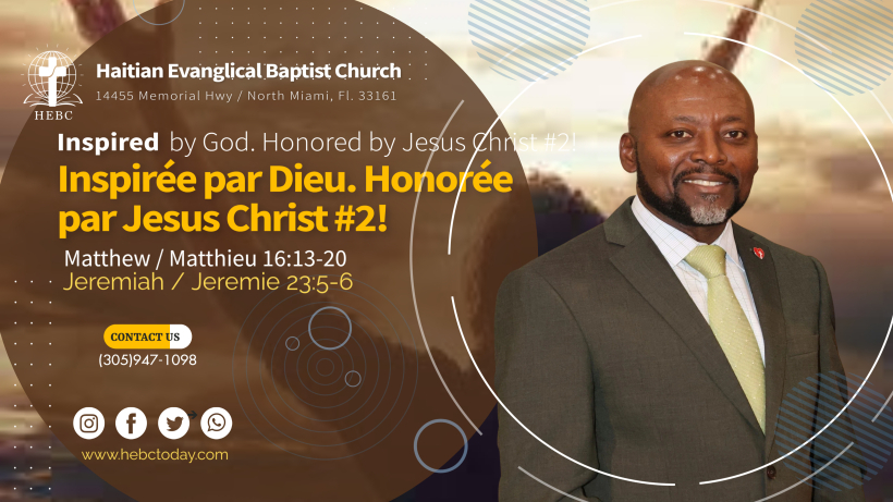 Honored by Jesus-Christ ! No. 2/ Honorée par Jésus-Christ No. 2!