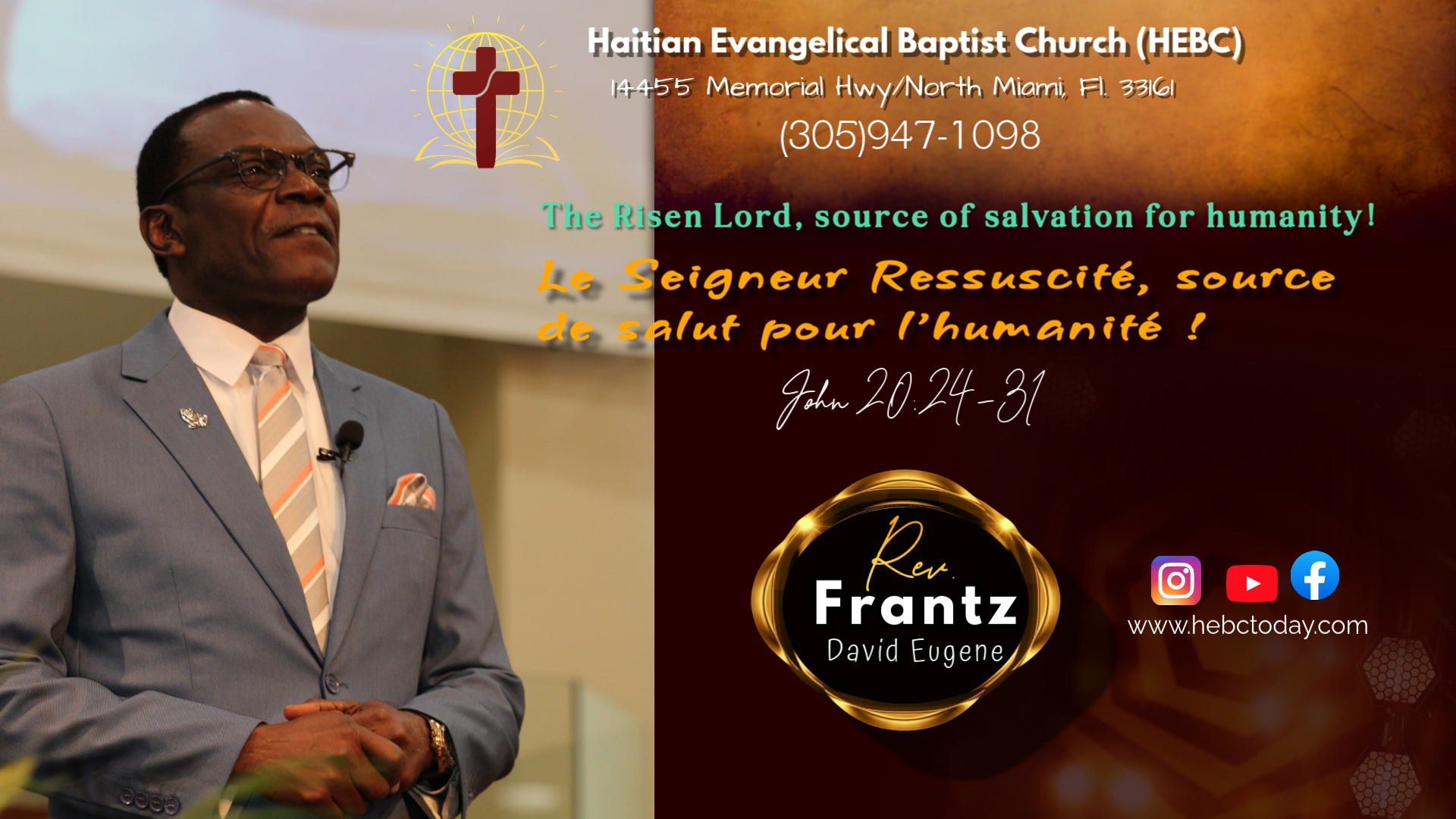 The Risen Lord, source of salvation for humanity !/Le Seigneur ...