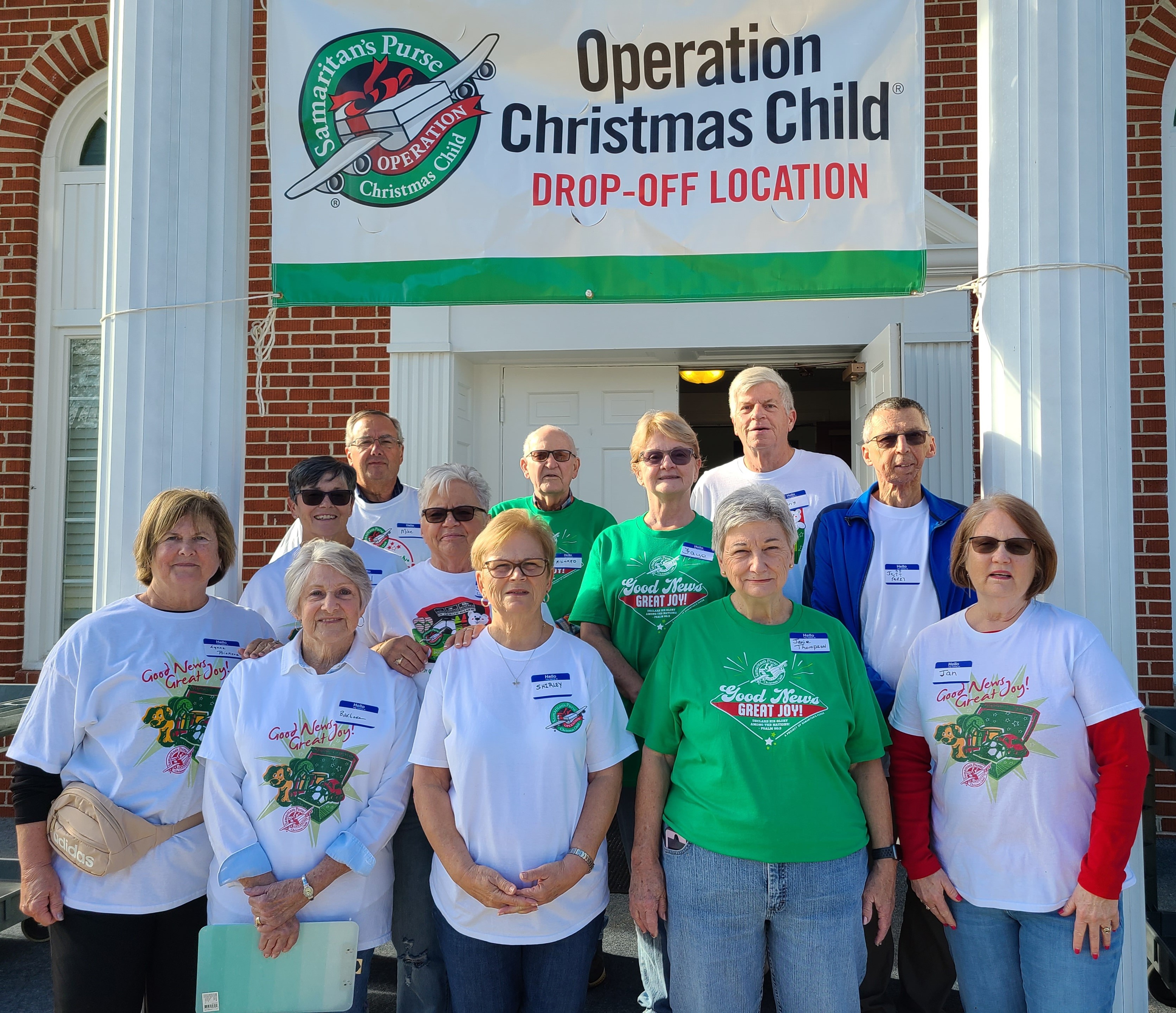 Operation Christmas Child Drop-Off Center & Central Drop-Off