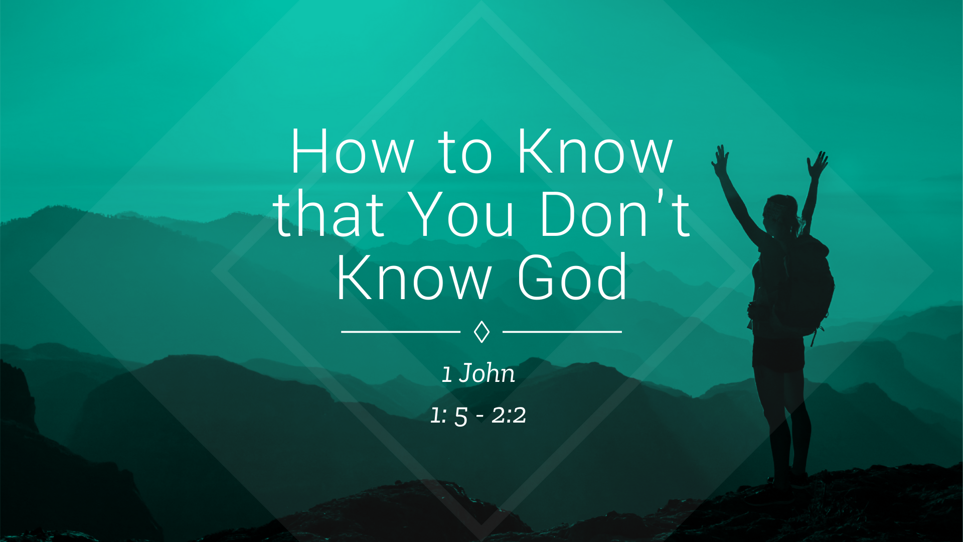 How to Know that You Don't Know God
