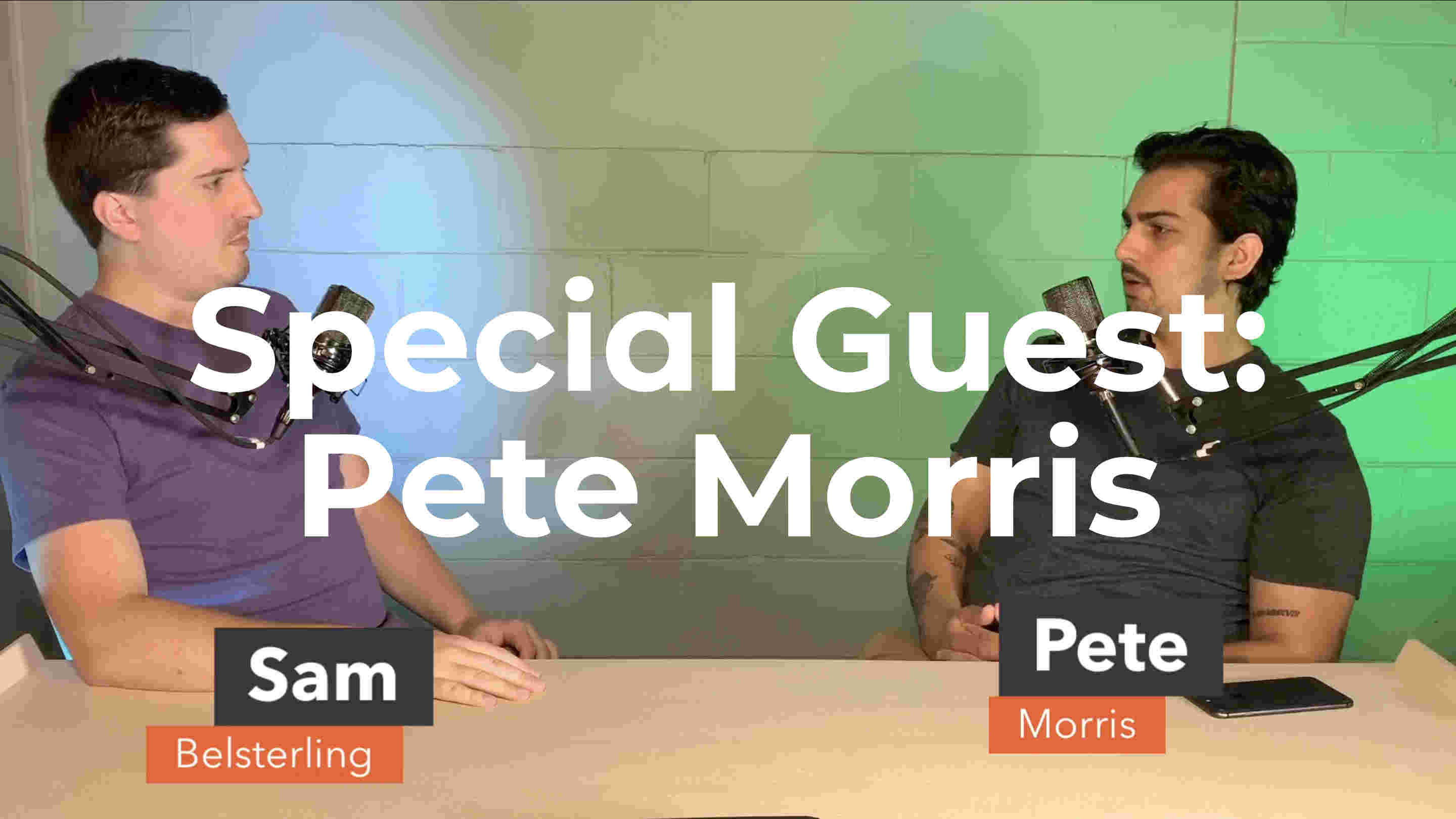 Special Guest - Pete Morris