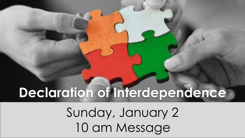 Declaration of Interdependance