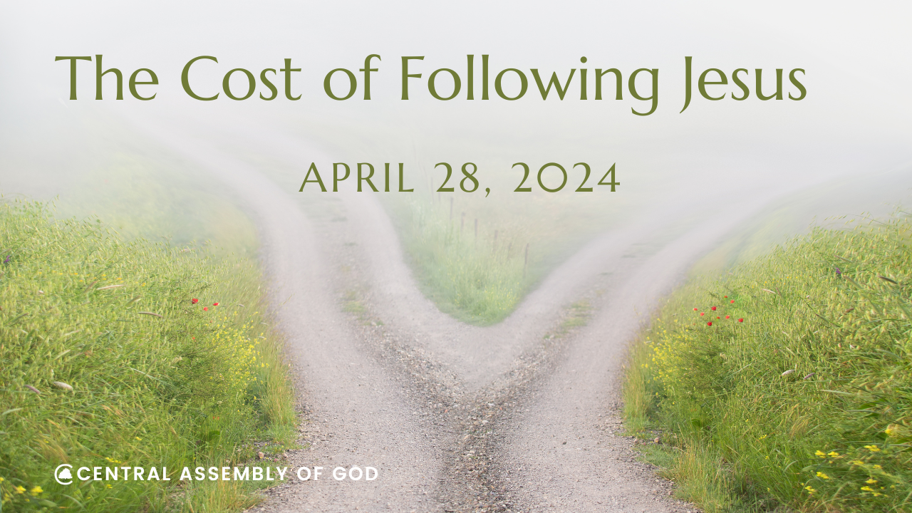 The Cost of Following Jesus