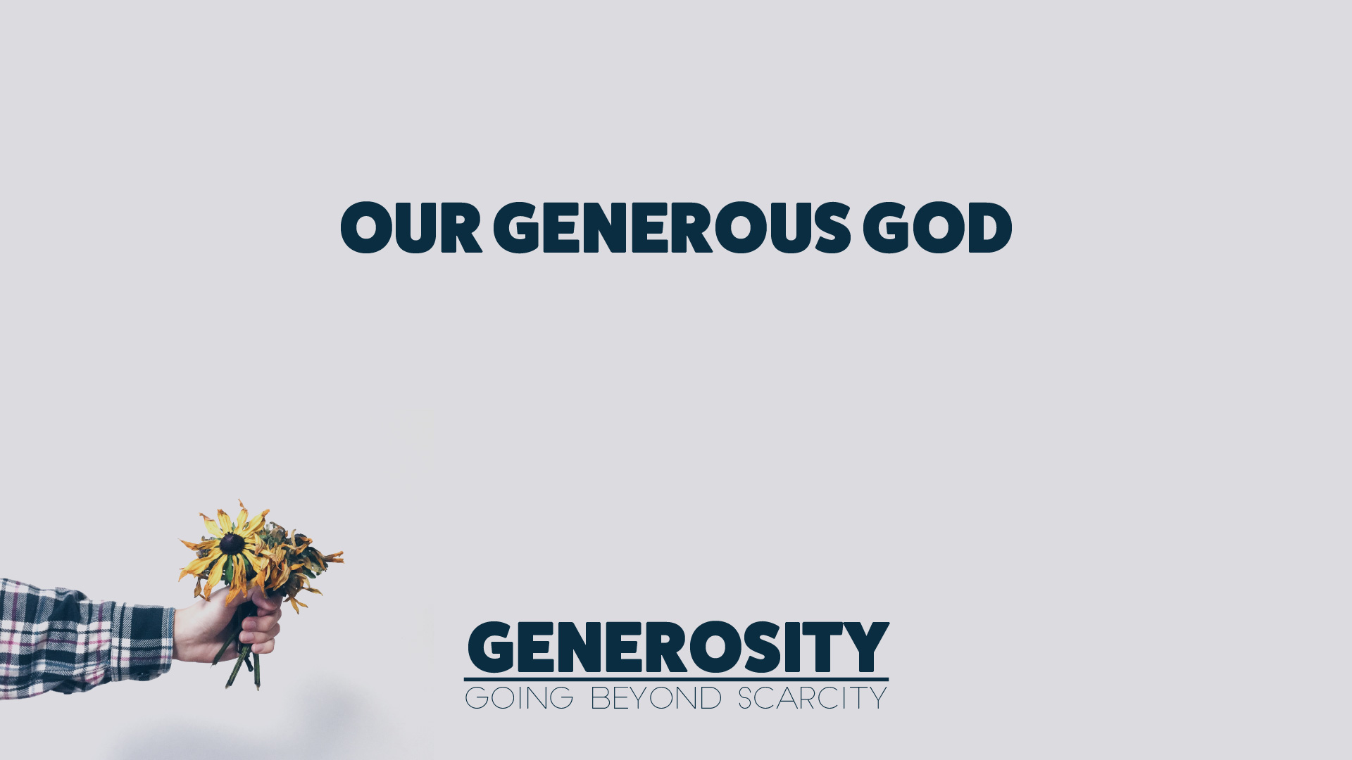 Our Generous God