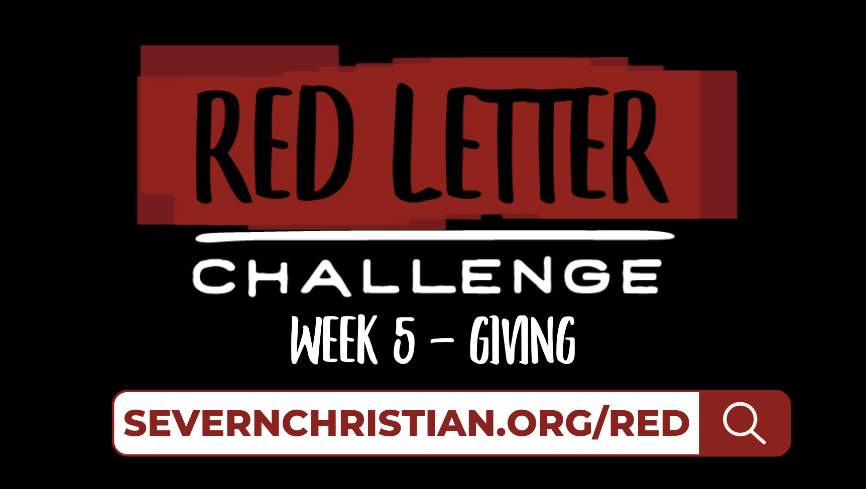 Red Letter Challenge - Giving