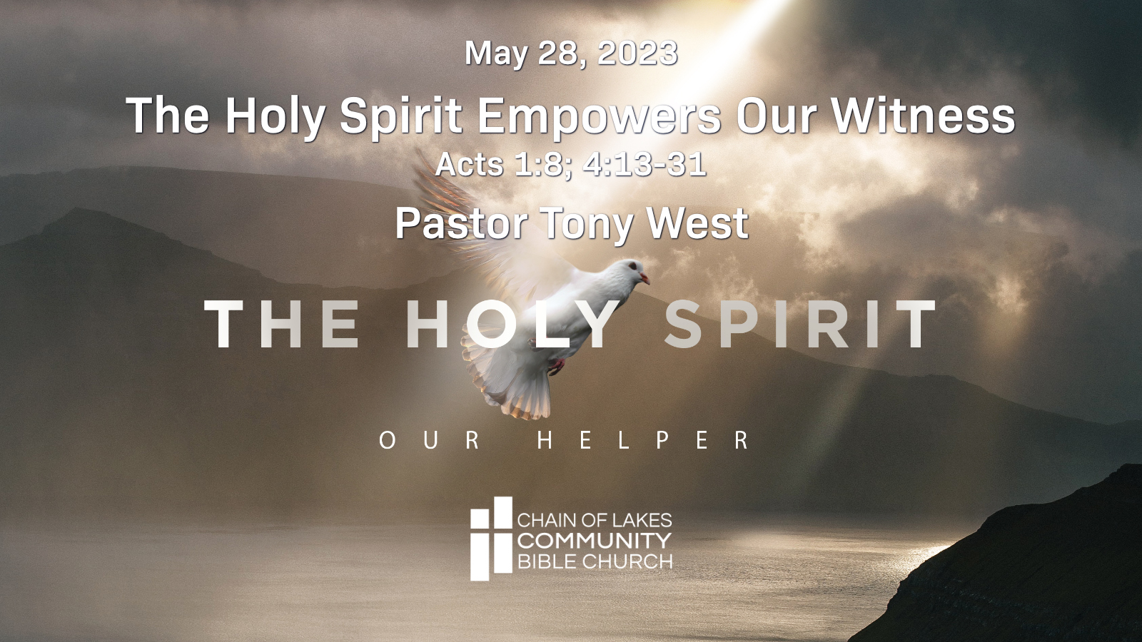 The Holy Spirit Empowers Our Witness
