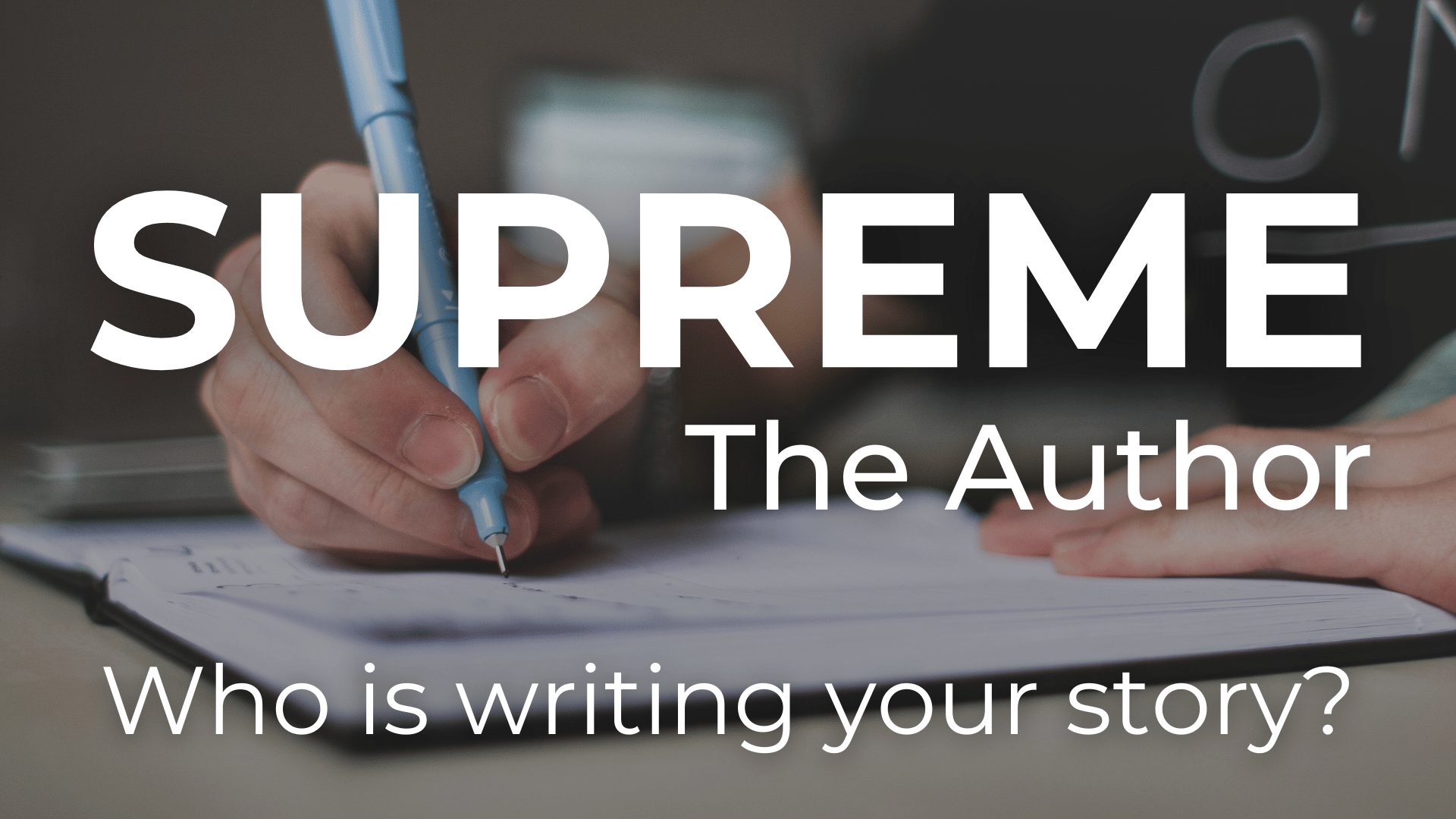 Supreme: The Author