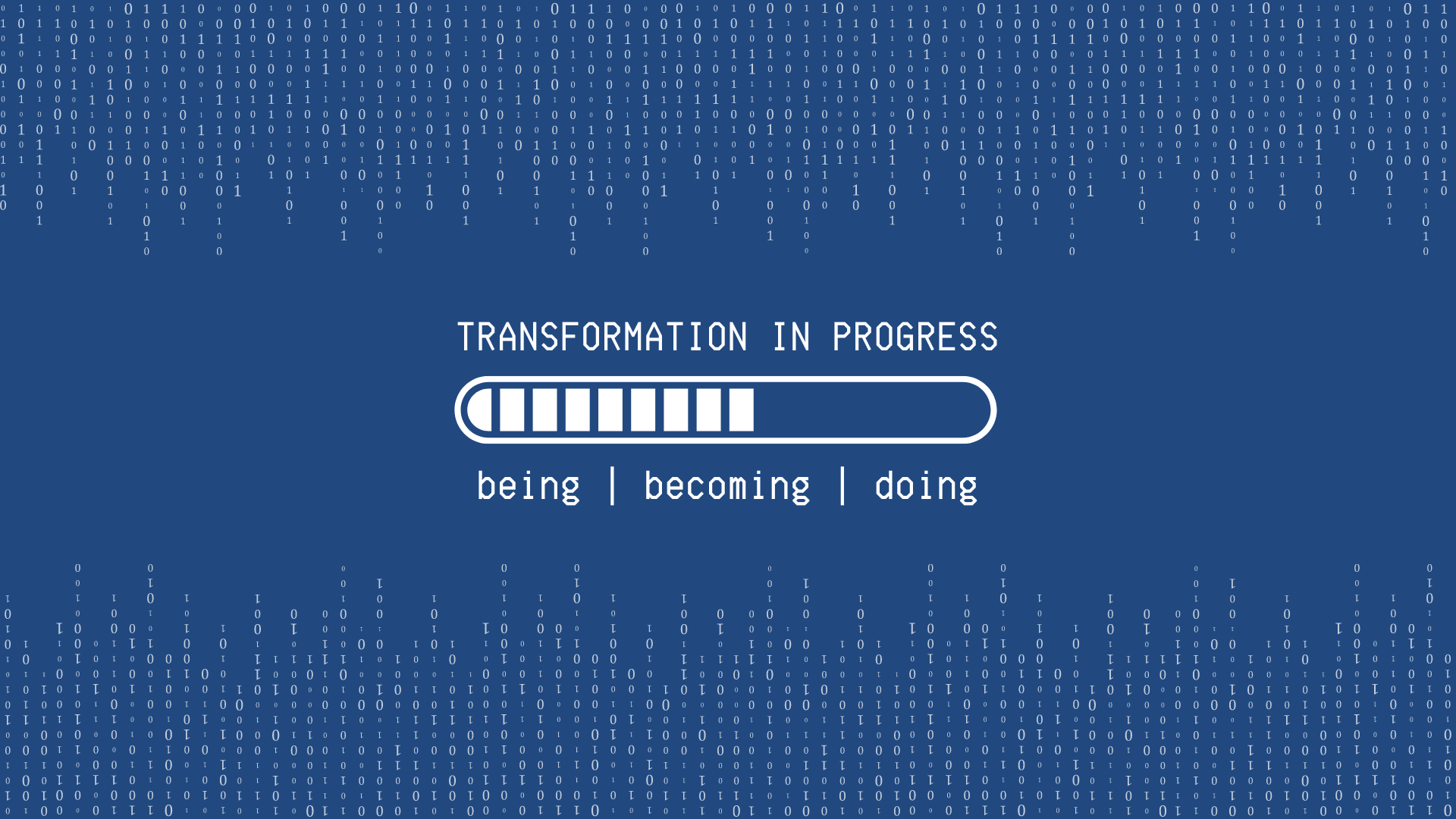 Transformation in Progress: Becoming You (Week 2)