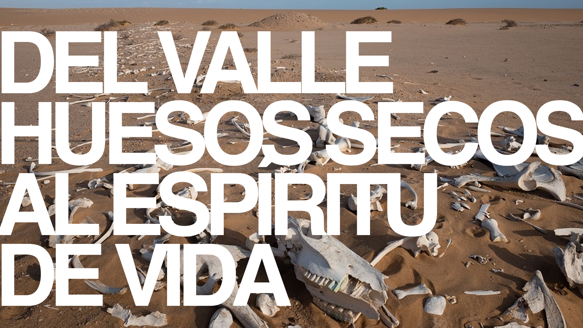 Del Valle Huesos Secos al Espíritu de Vida