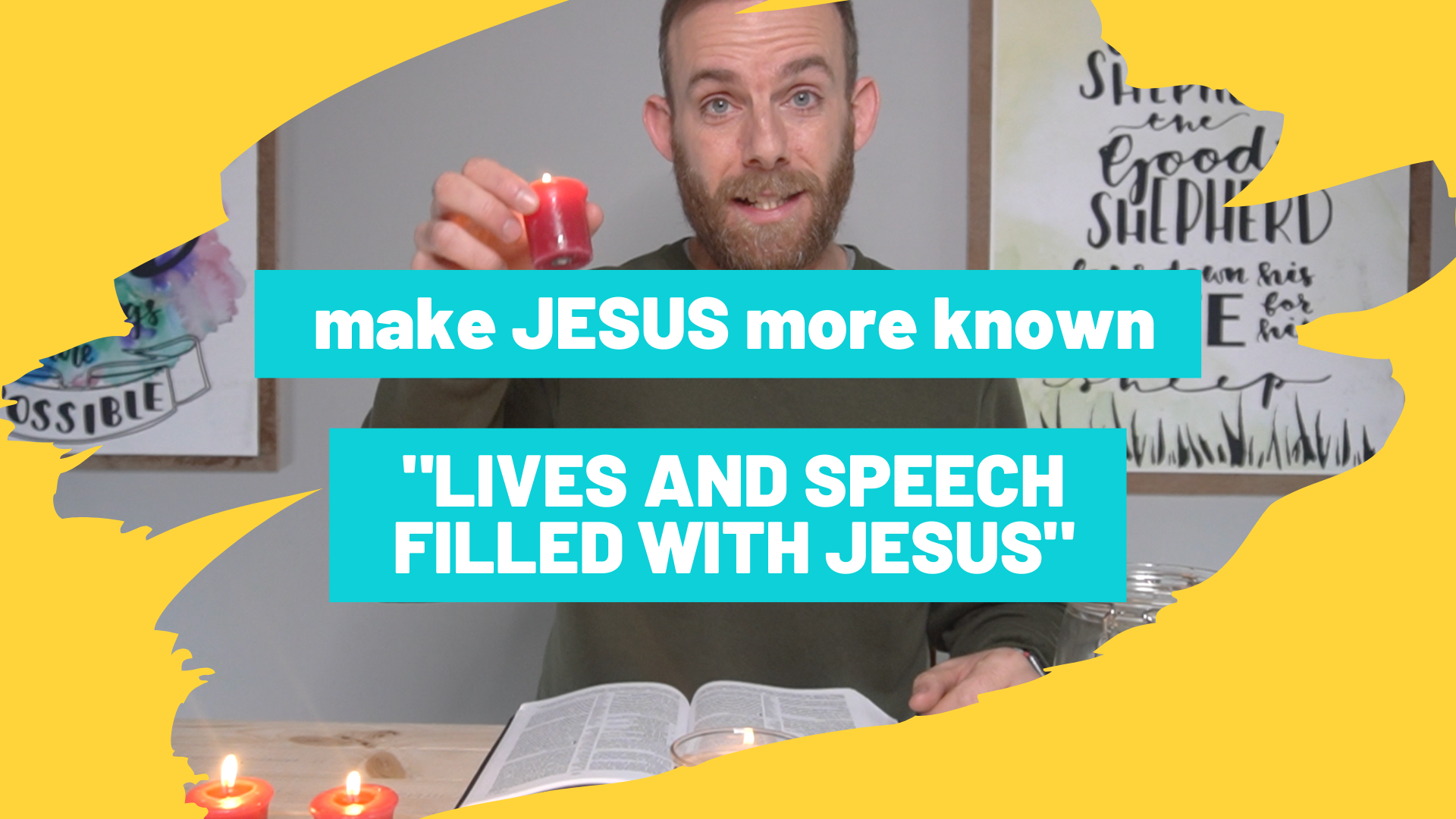 make JESUS more known