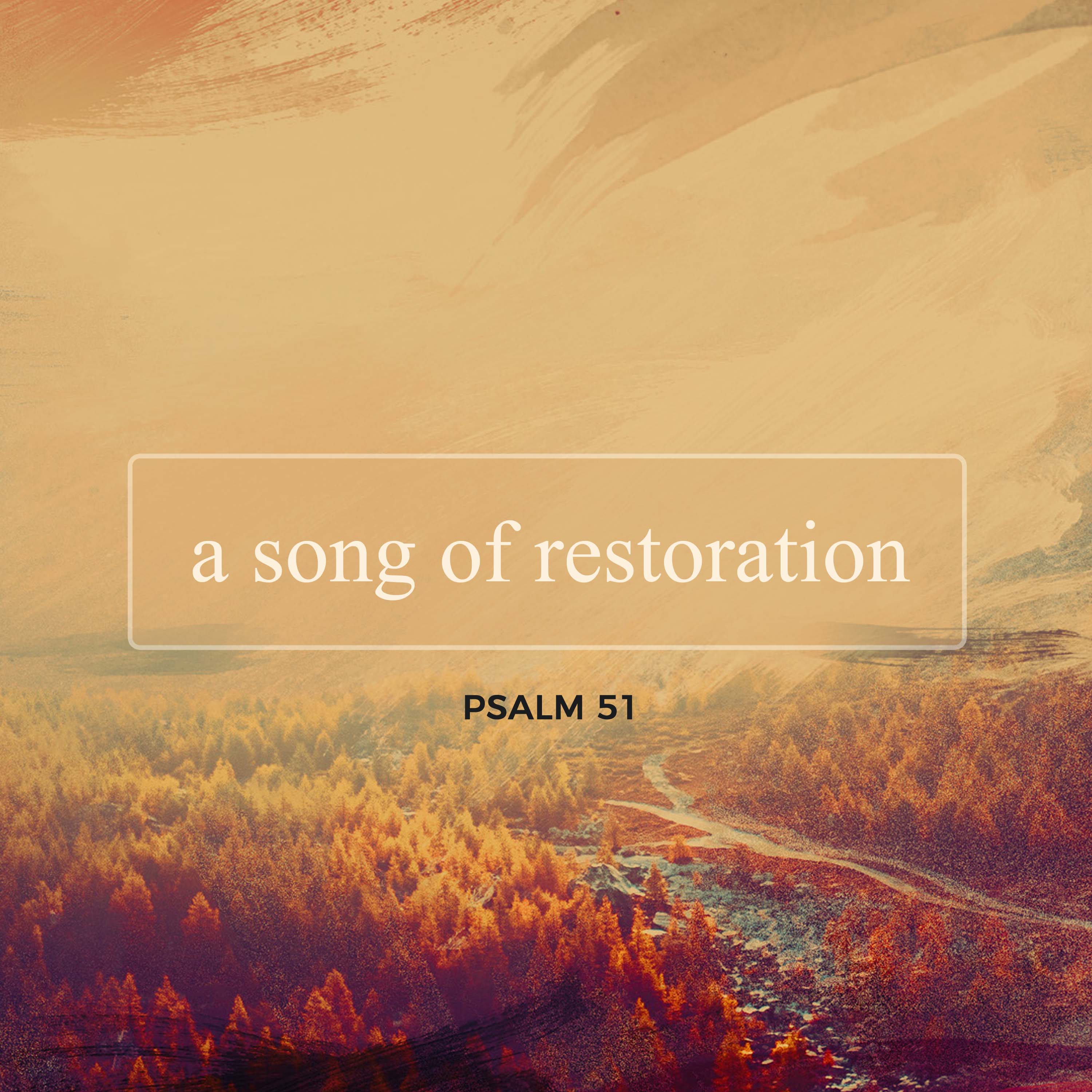 A Song of Restoration