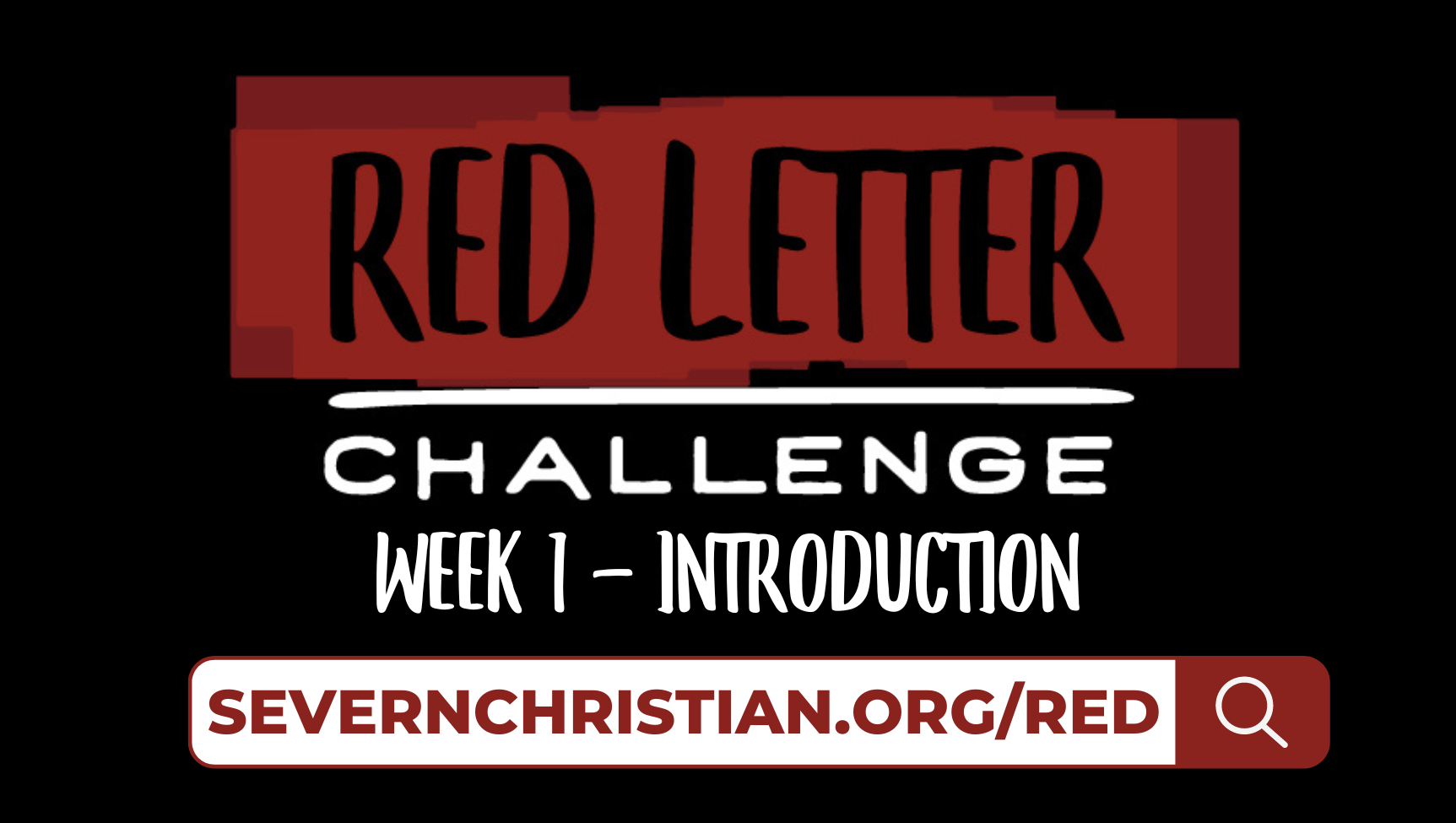 Red Letter Challenge - Introduction
