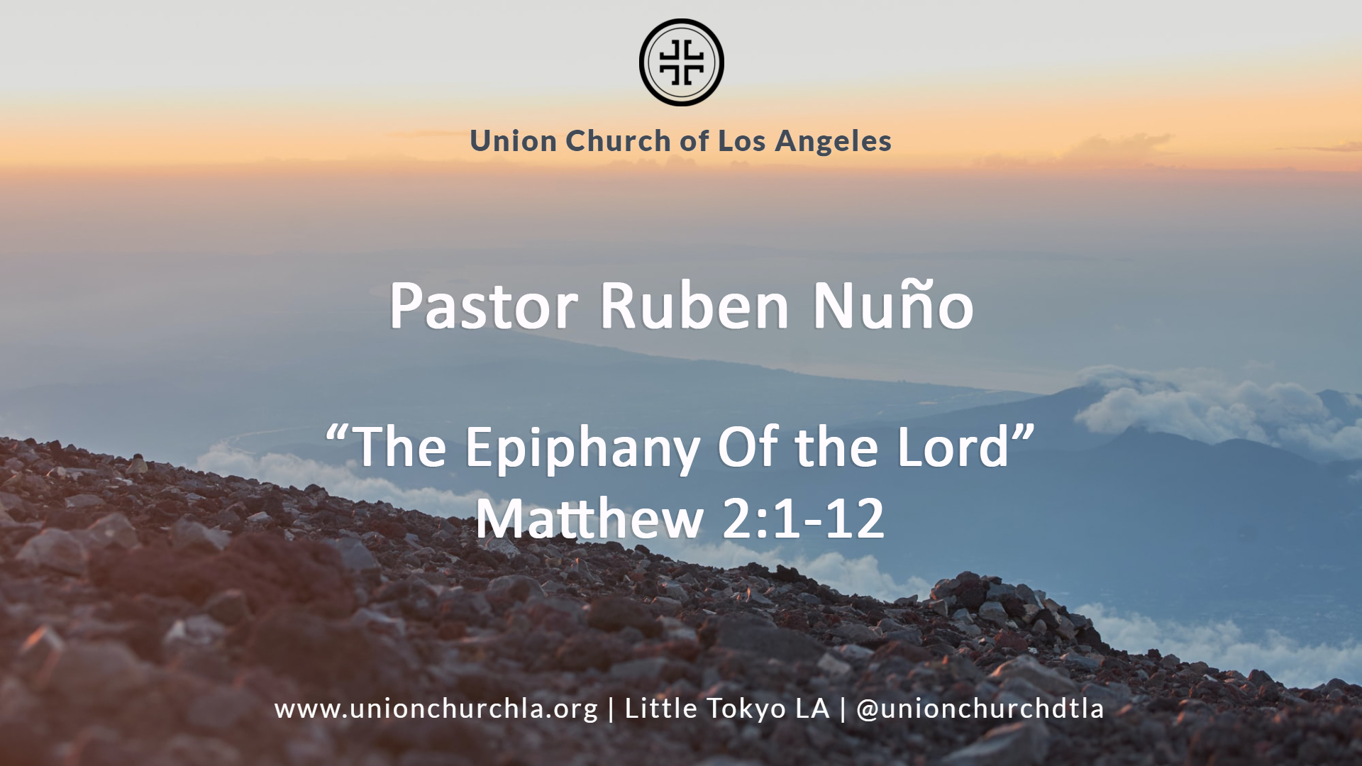 “The Epiphany Of the Lord” Matthew 2:1-12