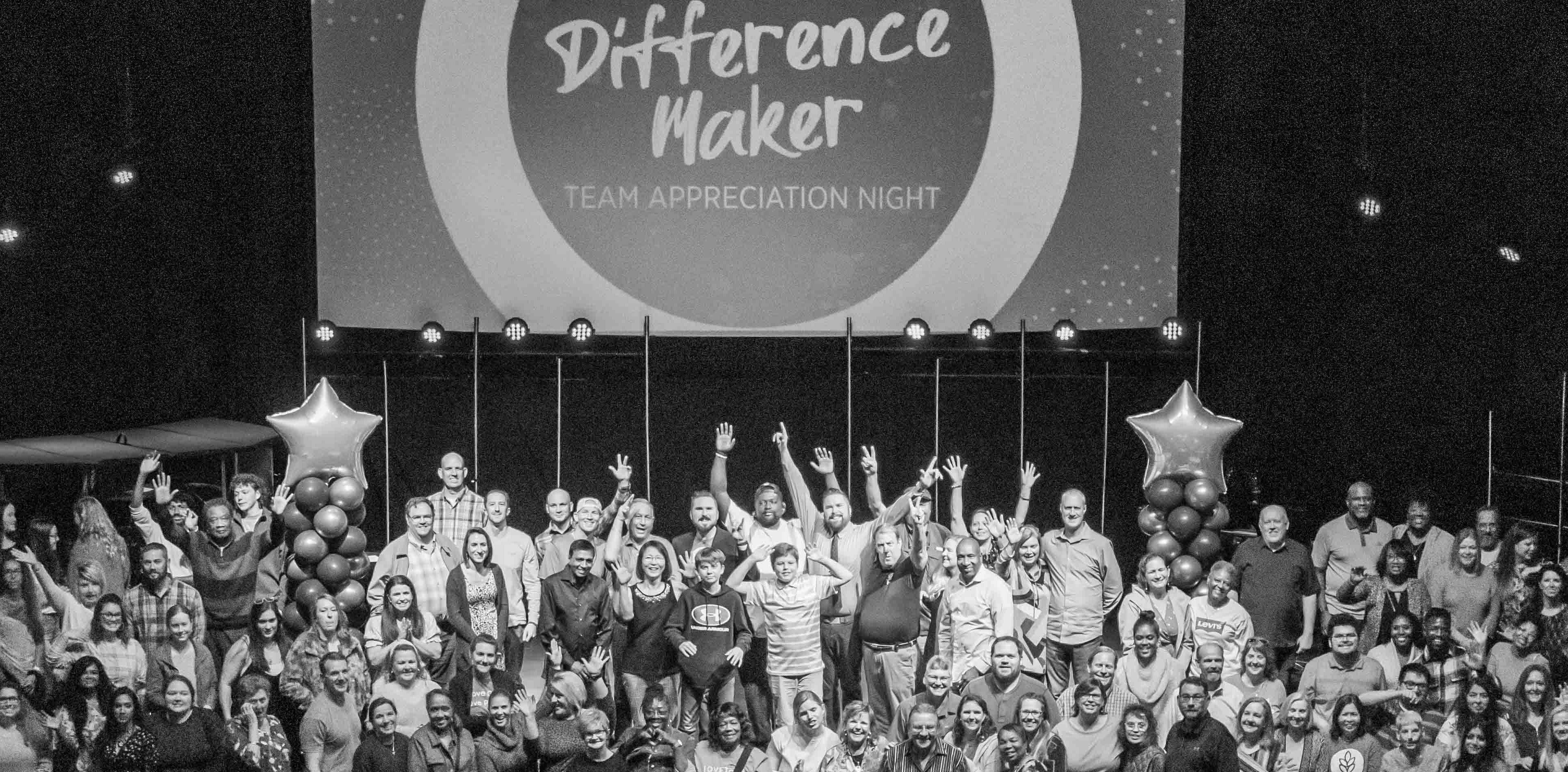 Difference Maker Team Appreciation Night