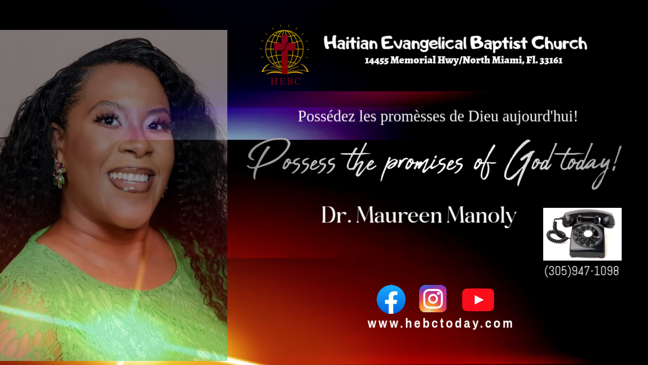 Possess the promises of God today!/Possedez les promesses de Dieu ...