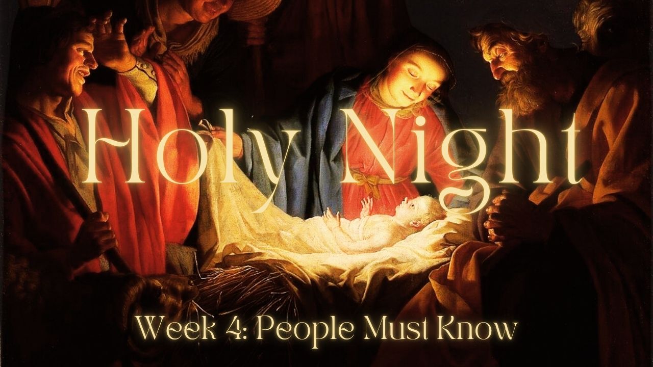 People Must Know
