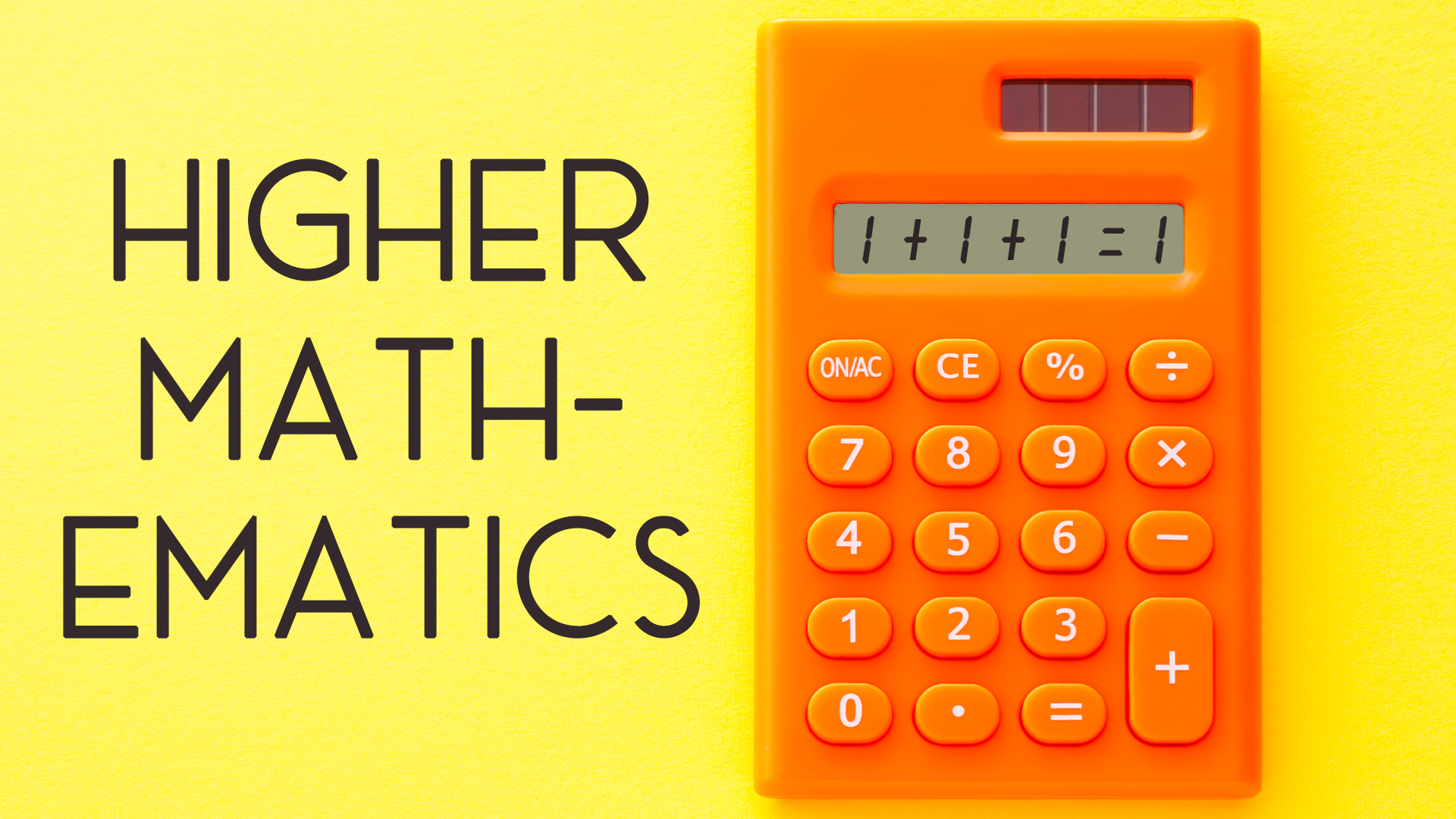 Higher Mathematics