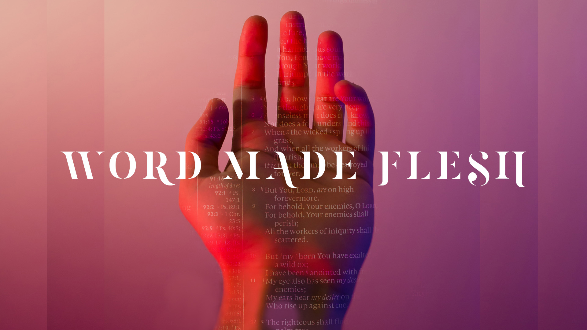 WORD MADE FLESH | THE MOST MISUNDERSTOOD PERSON OF THE TRINITY