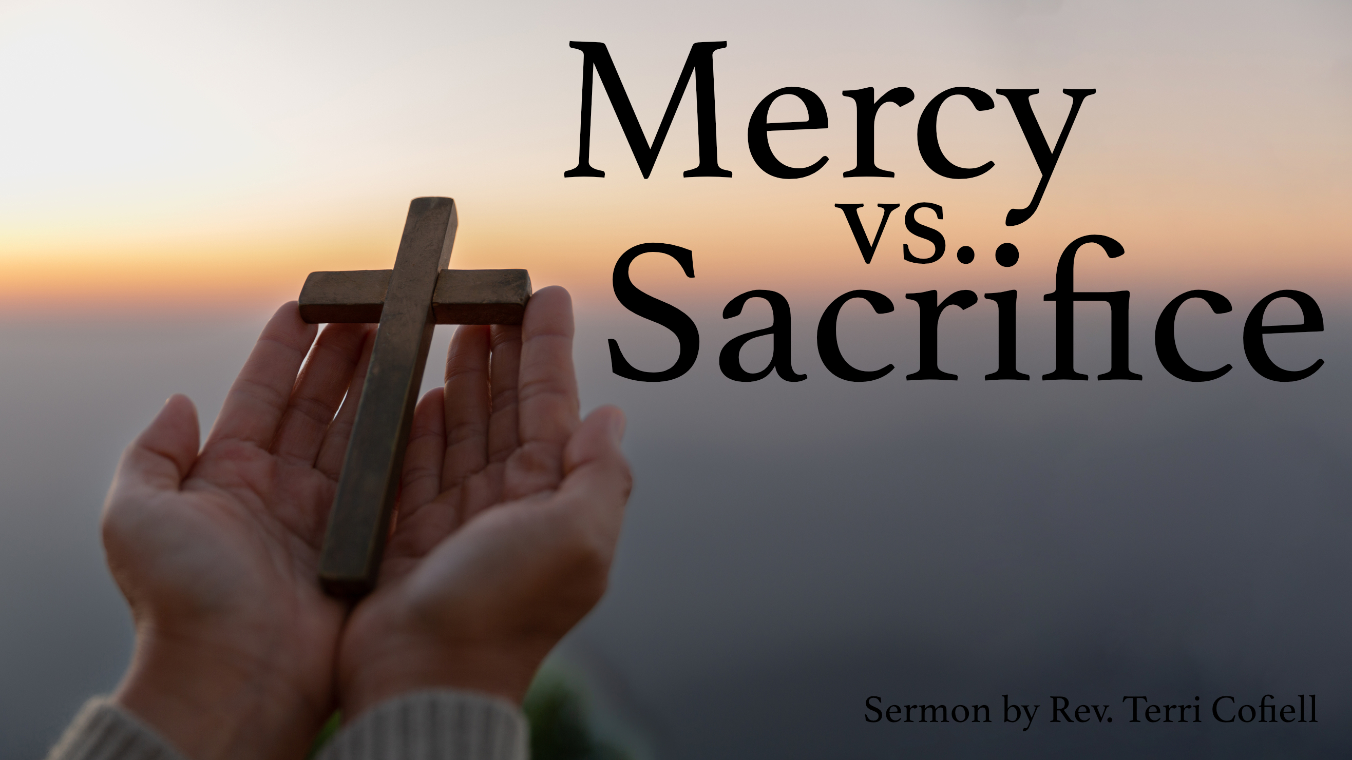 Mercy vs Sacrifice