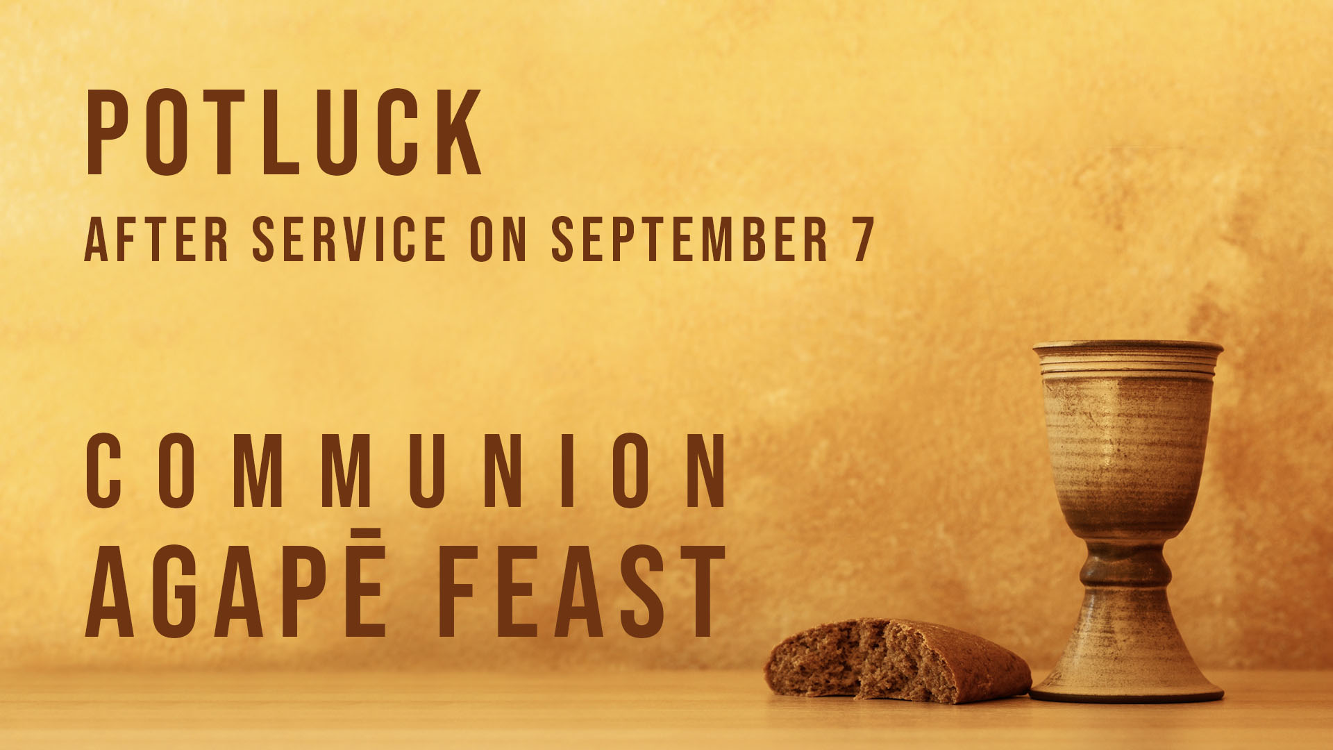 Agape Feast