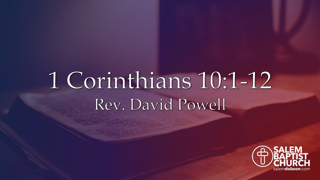 1 Corinthians 10:1-12