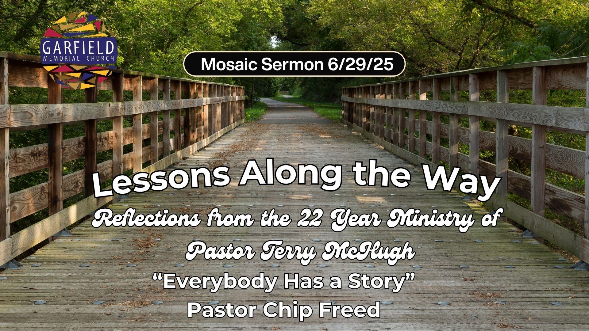 Mosaic Sermon June 29, 2025