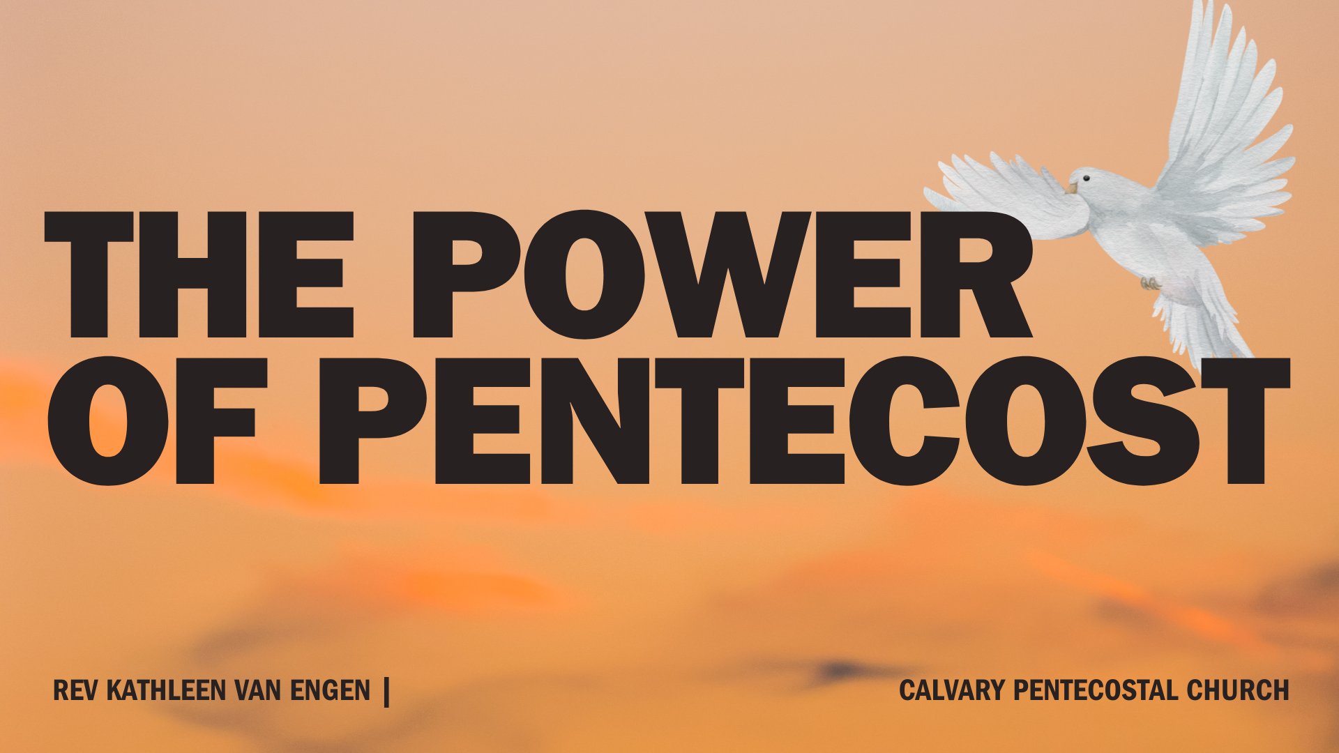 The Power of Pentecost
