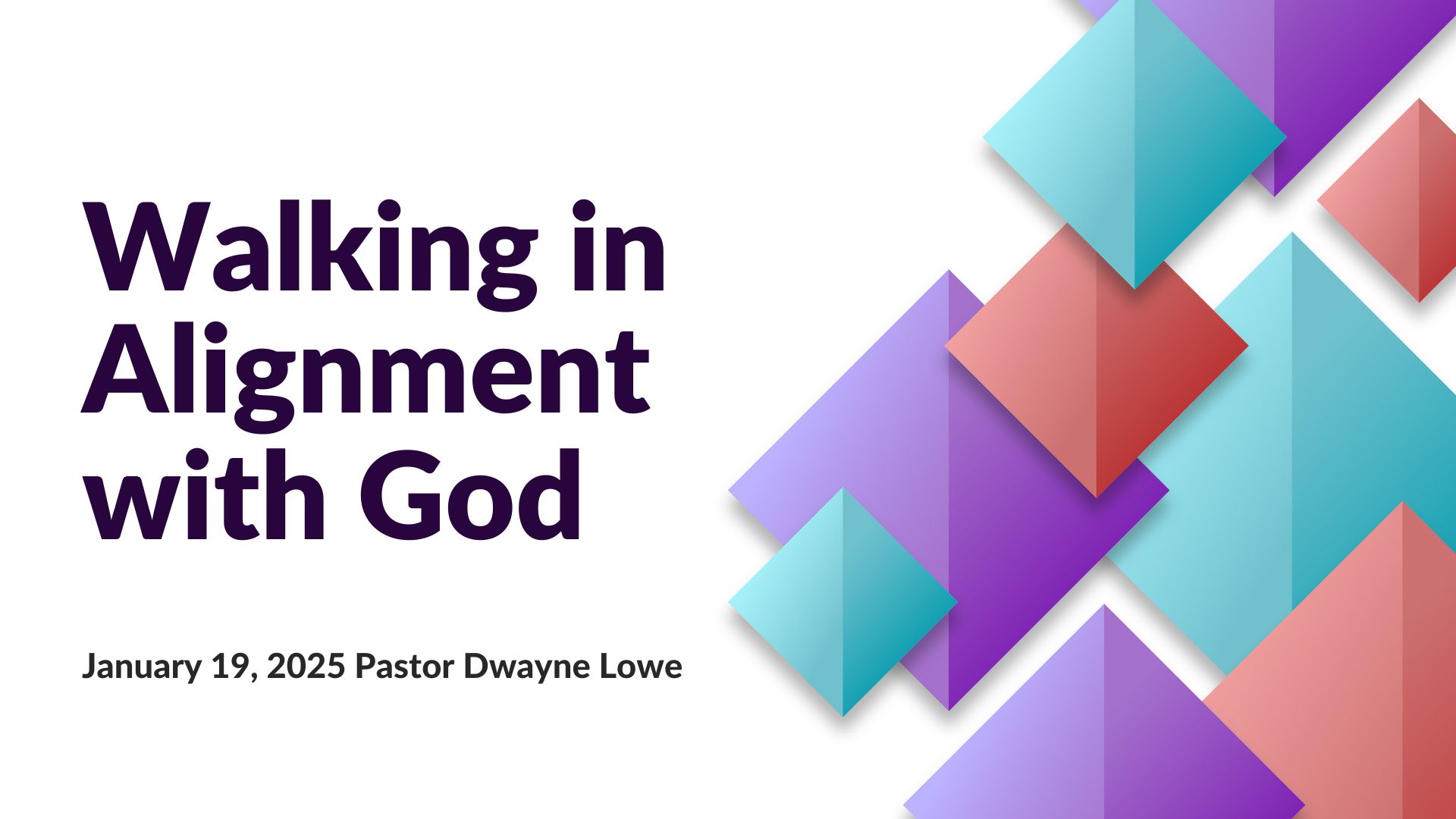 Walking in Alignment with God
