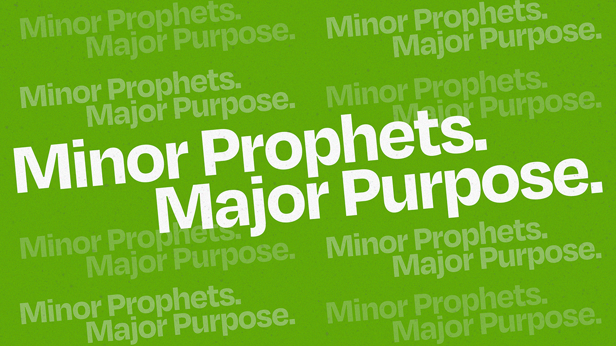 Minor Prophets, Major Purpose - Jonah
