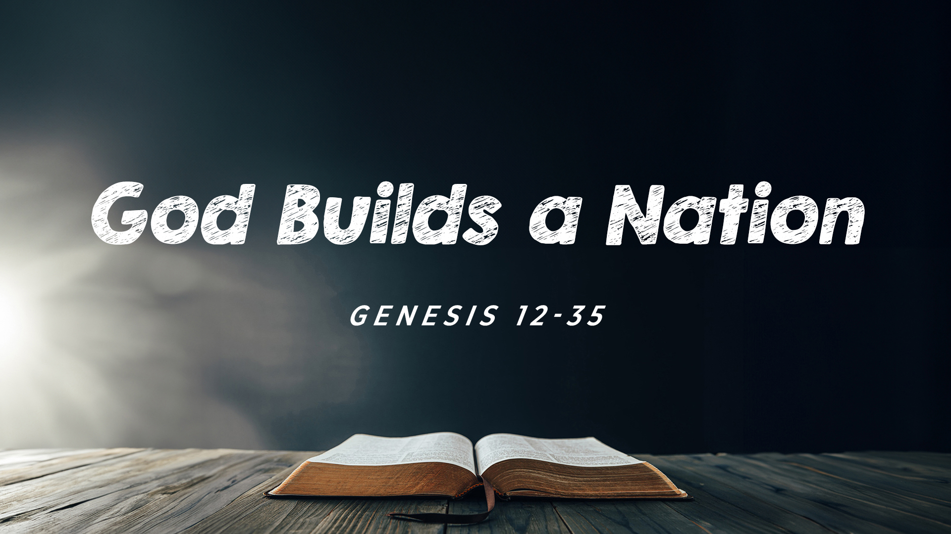 God Builds A Nation